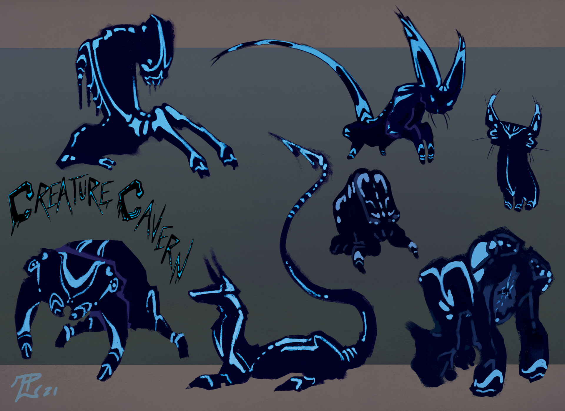 ArtStation - "Creature Cavern" Concepts