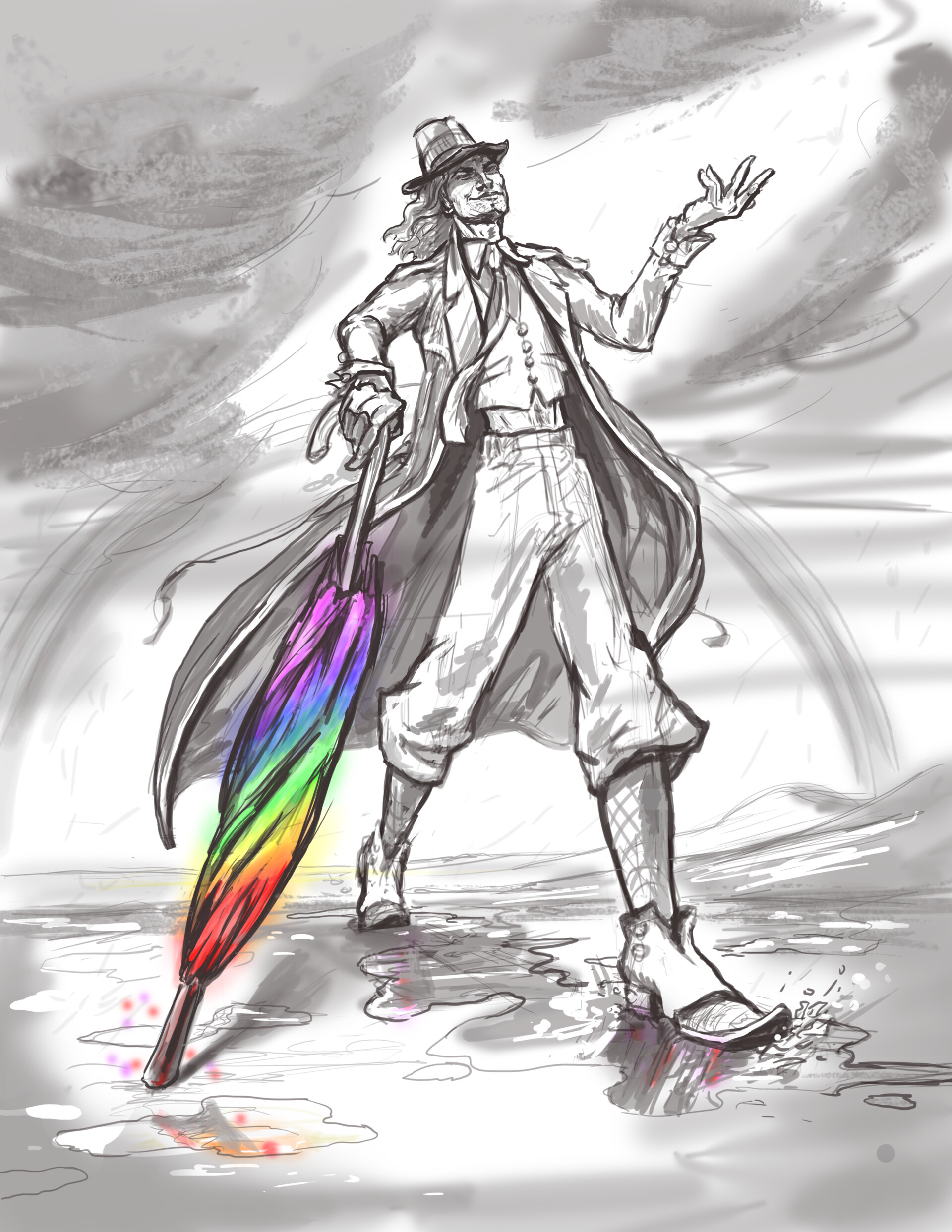 ArtStation - Rainbow Man