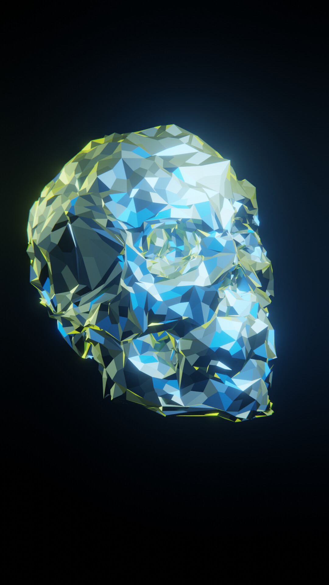ArtStation - 353 Triangle Skull
