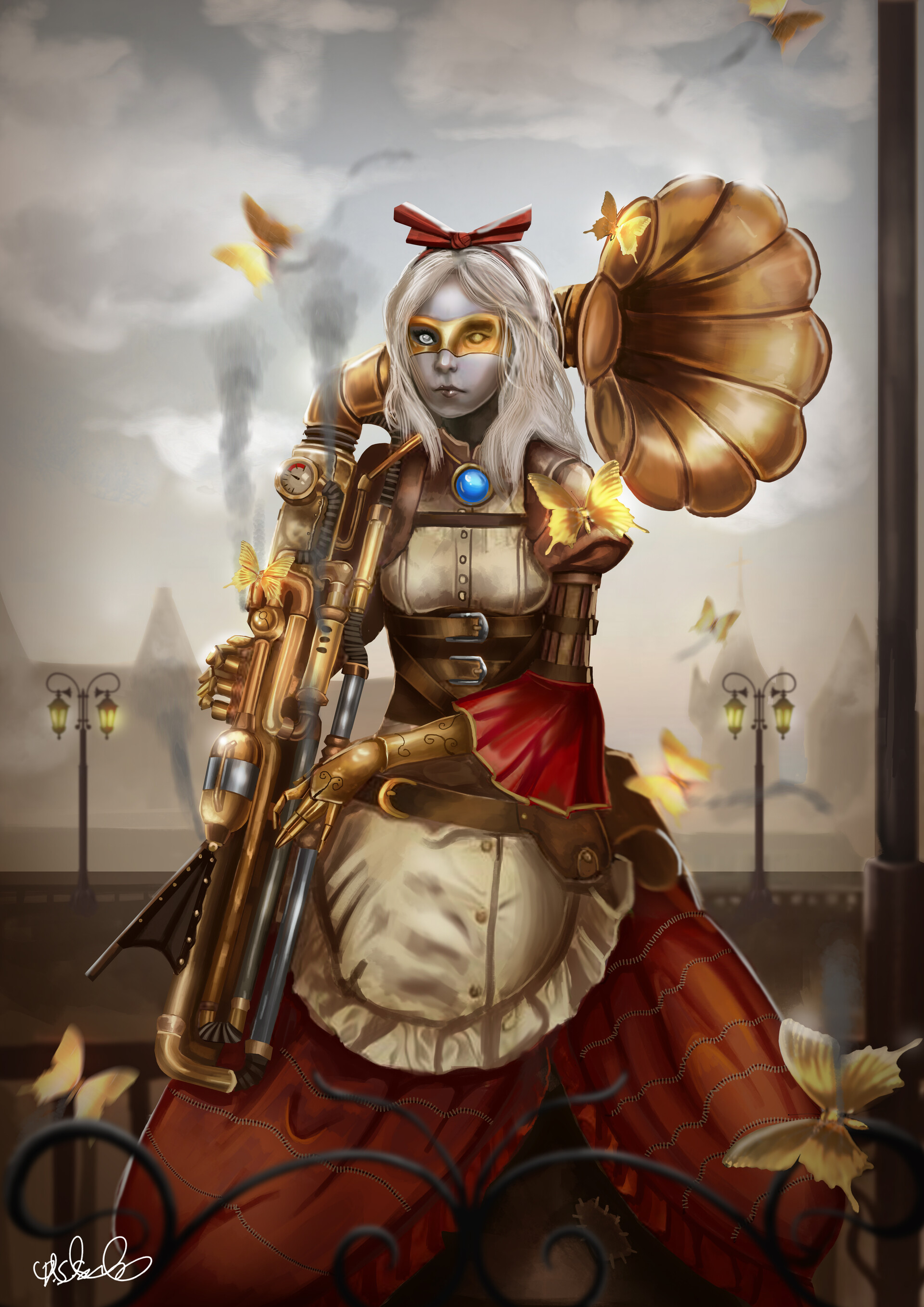 ArtStation - The Golden Bugler