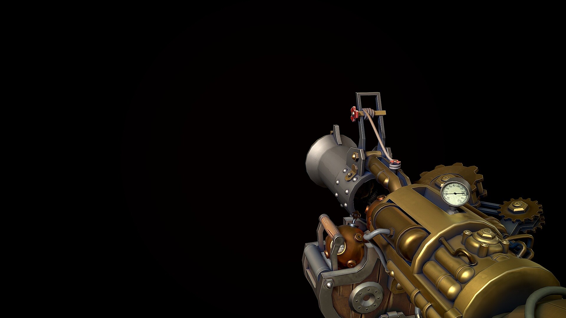 Rafael Mogas - Overwatch - Steampunk Frag Launcher