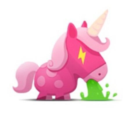 Bobby Gage (Angry Monday) - Vomiting Unicorn