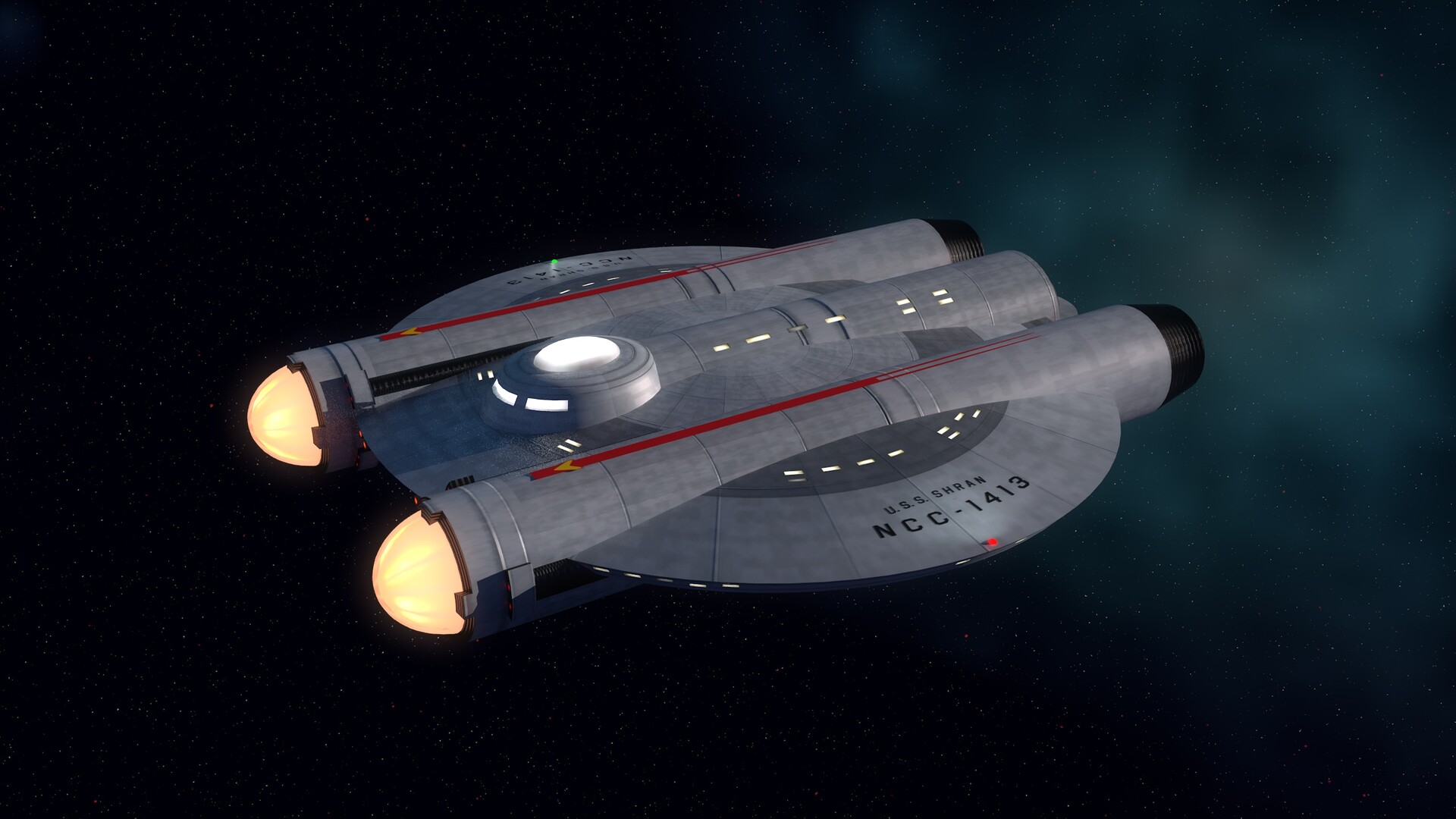 DmitryRAVEN - U.S.S. Shran, TOS Magee class