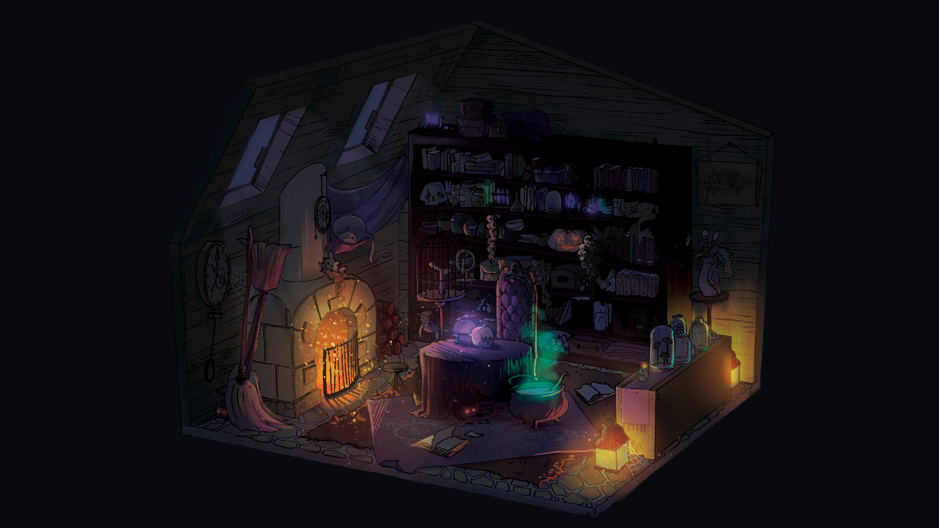 ArtStation - Witch Shake