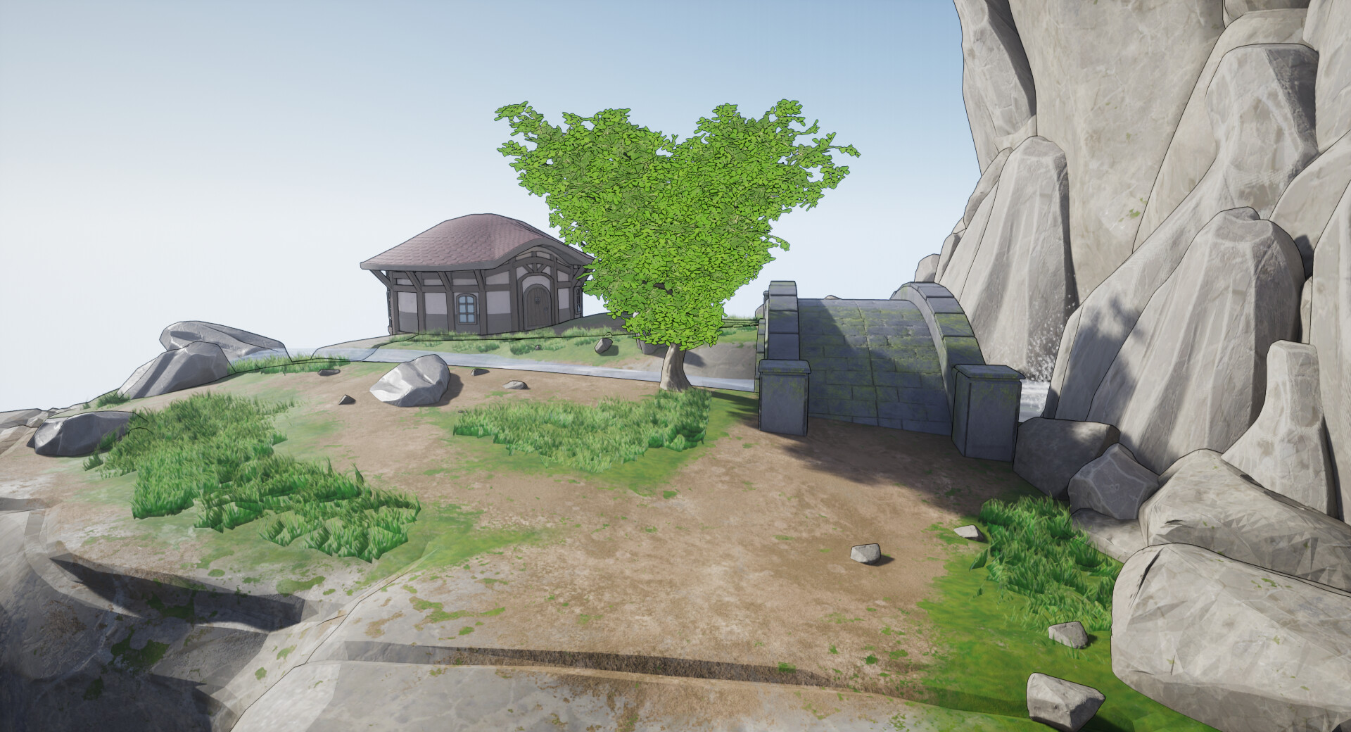 ArtStation - Blue Protocol art test scene