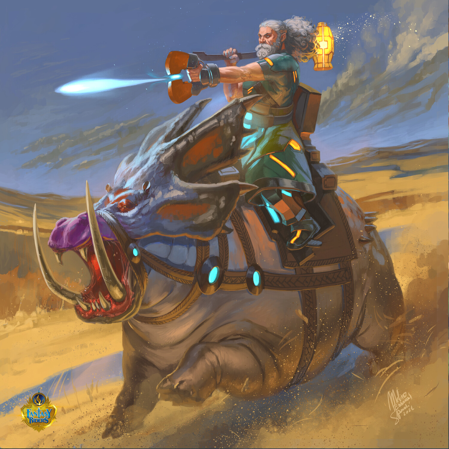 ArtStation - Adult Forger Rider-Fantasy Riders 3- Melissa Spandri