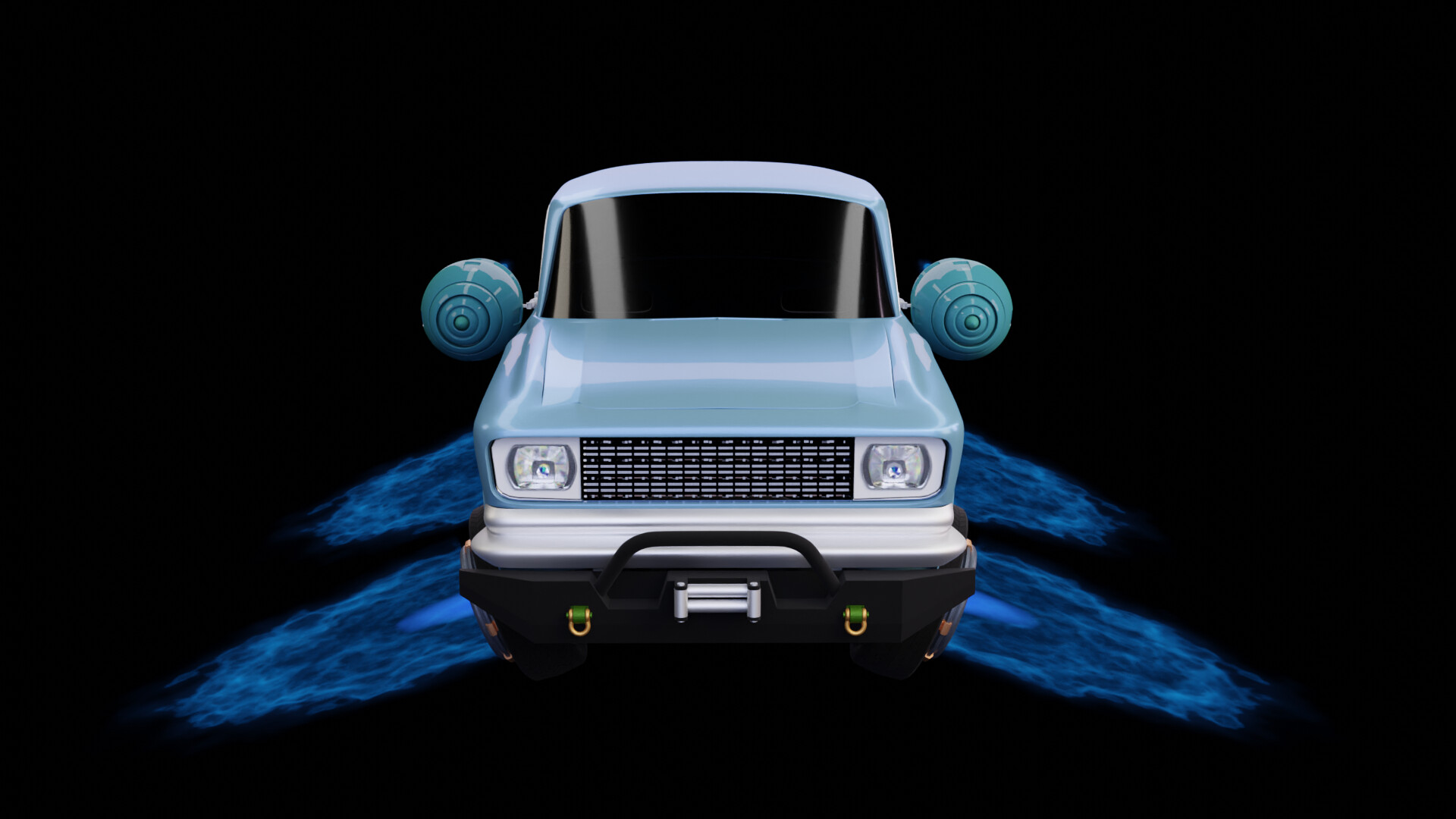 ArtStation - Sci-fi hoverboard car(flying car)