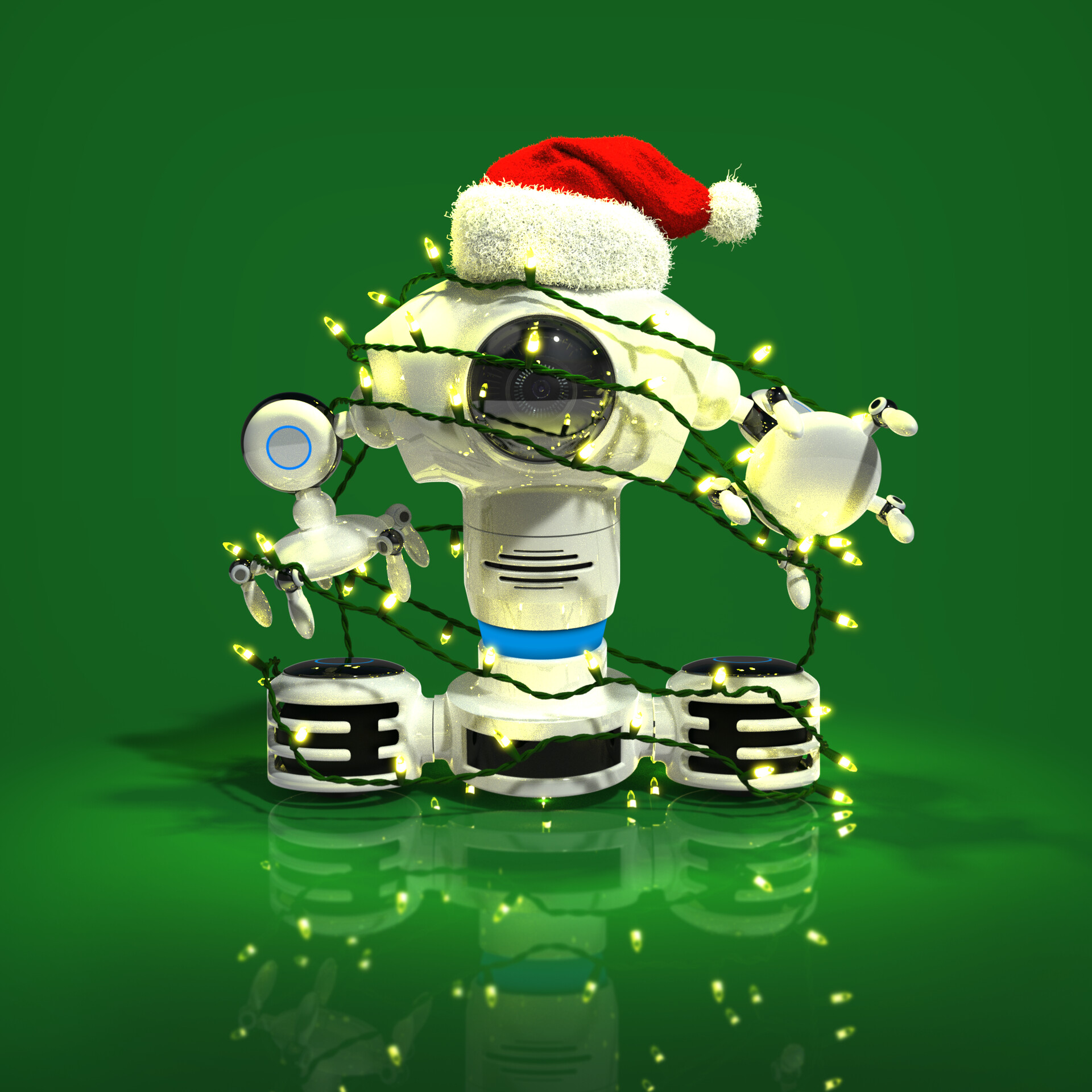 ArtStation - Christmas tangle