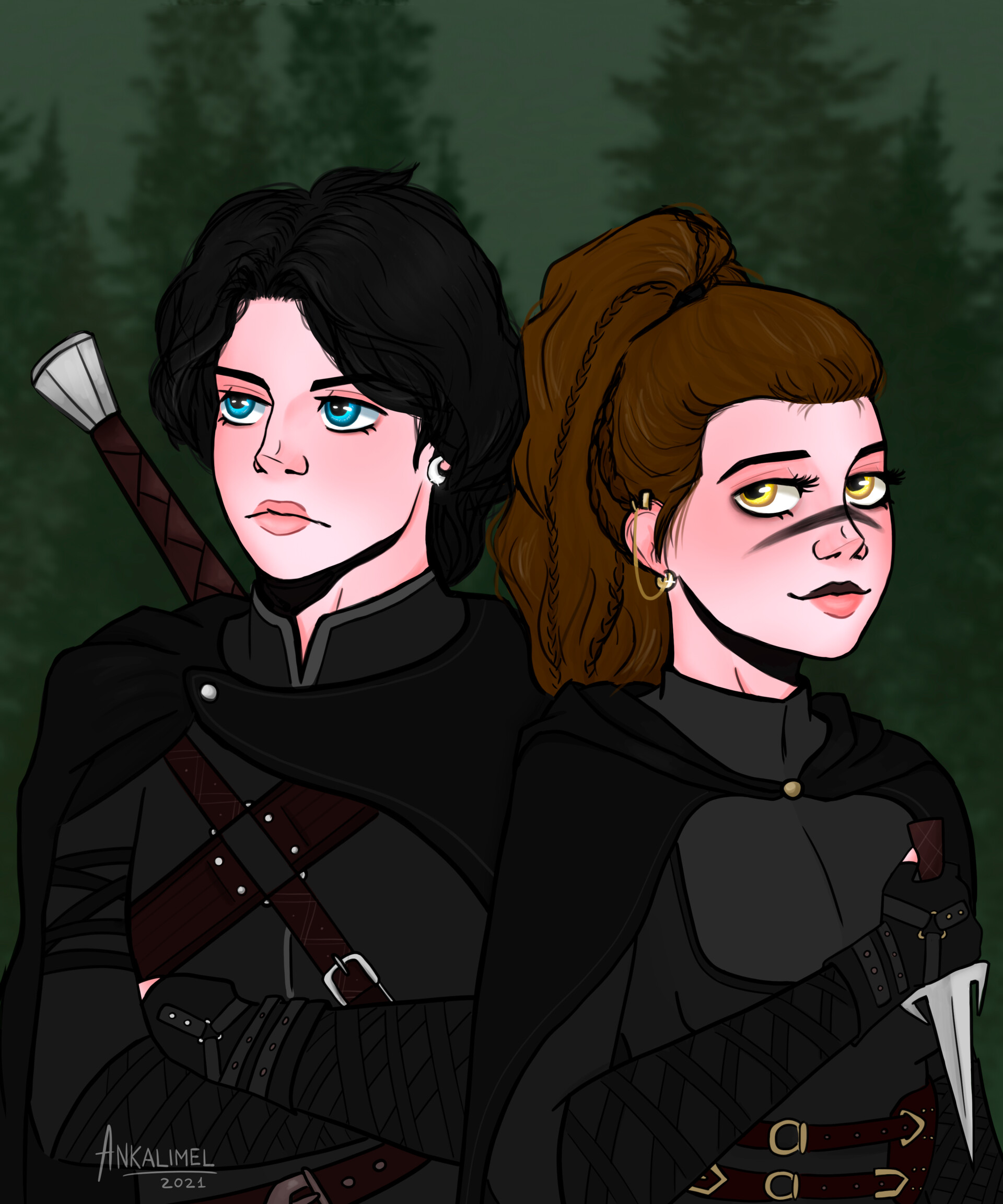 ArtStation - Cali and Revan
