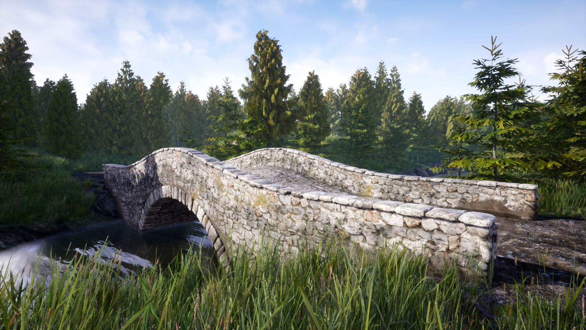 ArtStation - Old Stone Bridge