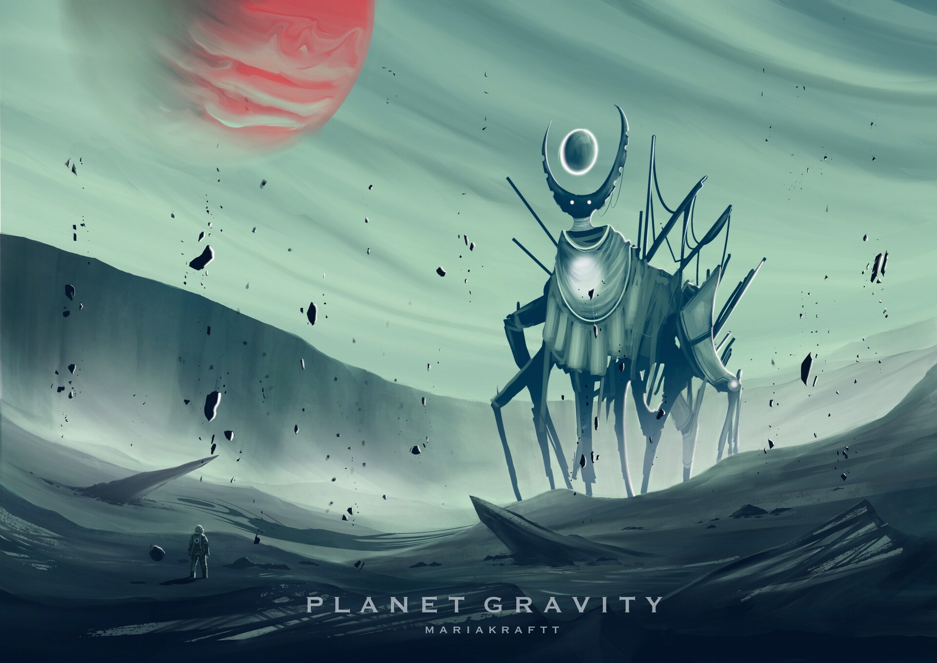 ArtStation - Planet gravity