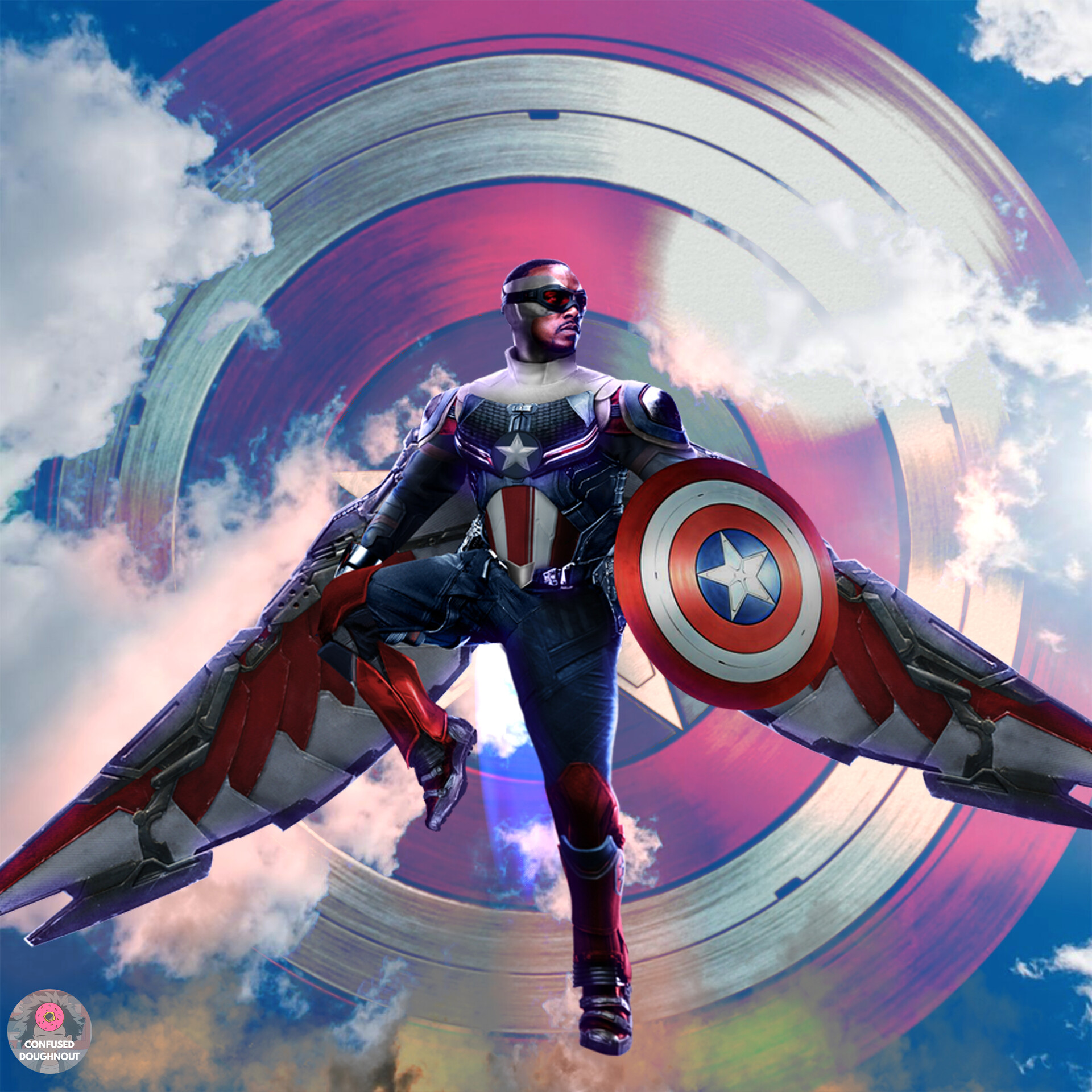 ArtStation - CAPTAIN AMERICA - SAM WILSON