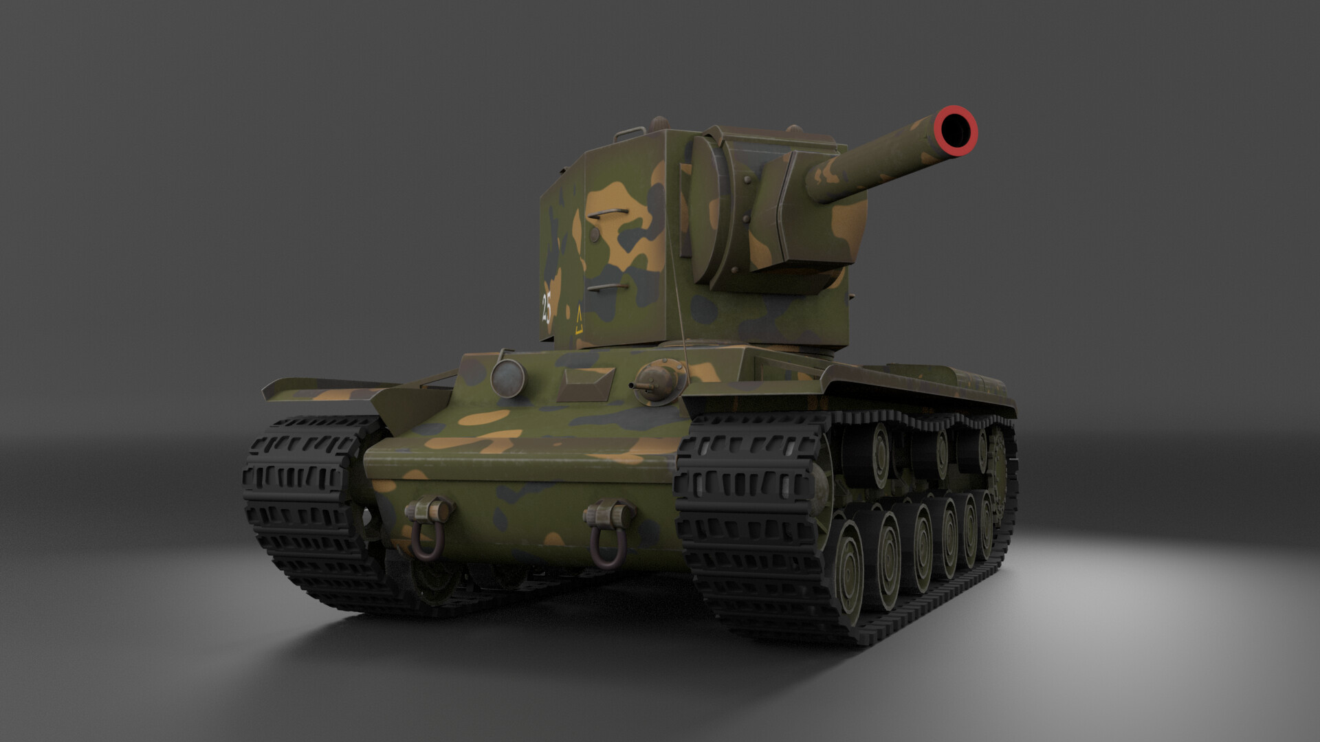 ArtStation - KV-2 Retexture