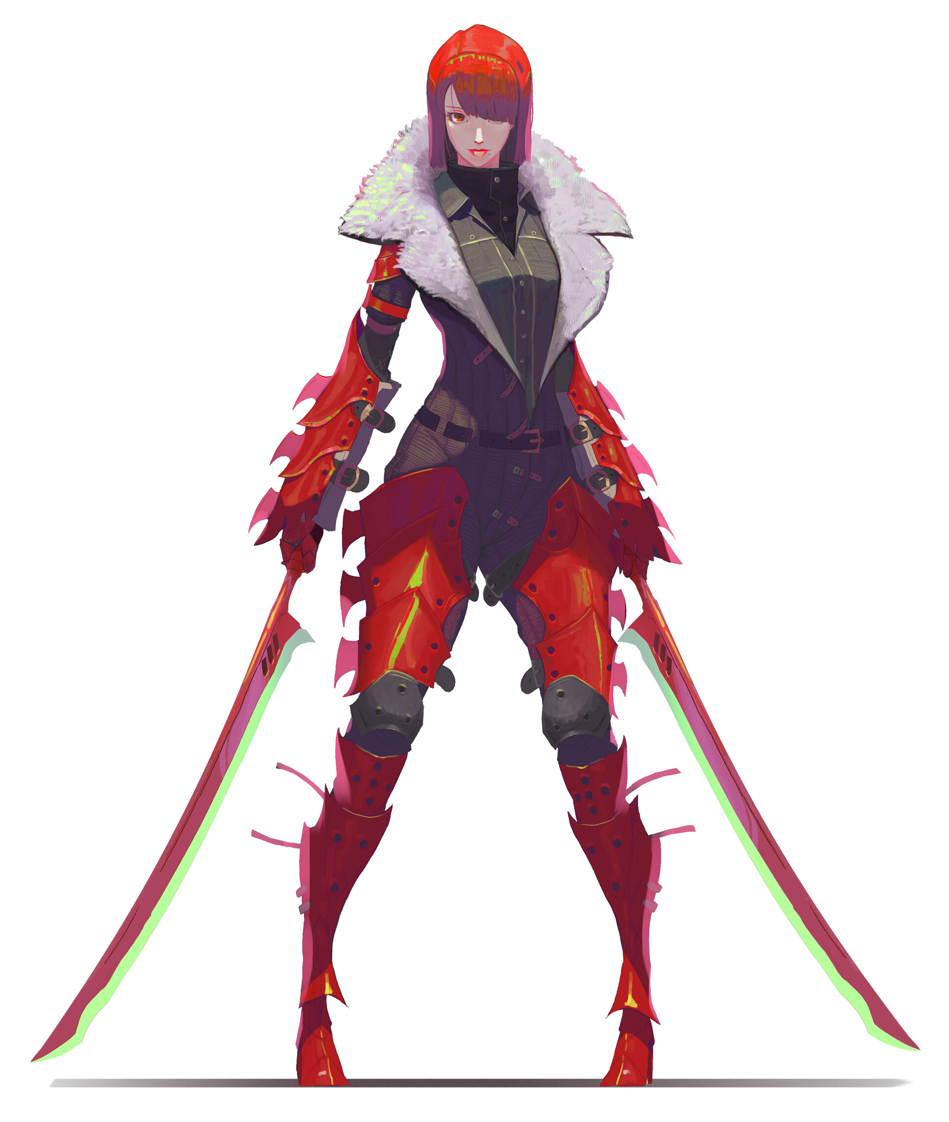 ArtStation - red suit