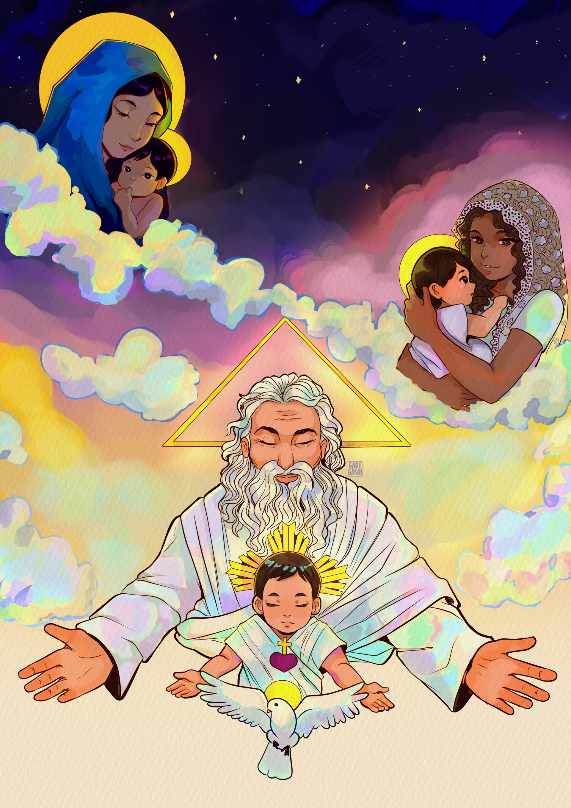 ArtStation - Holy Trinity