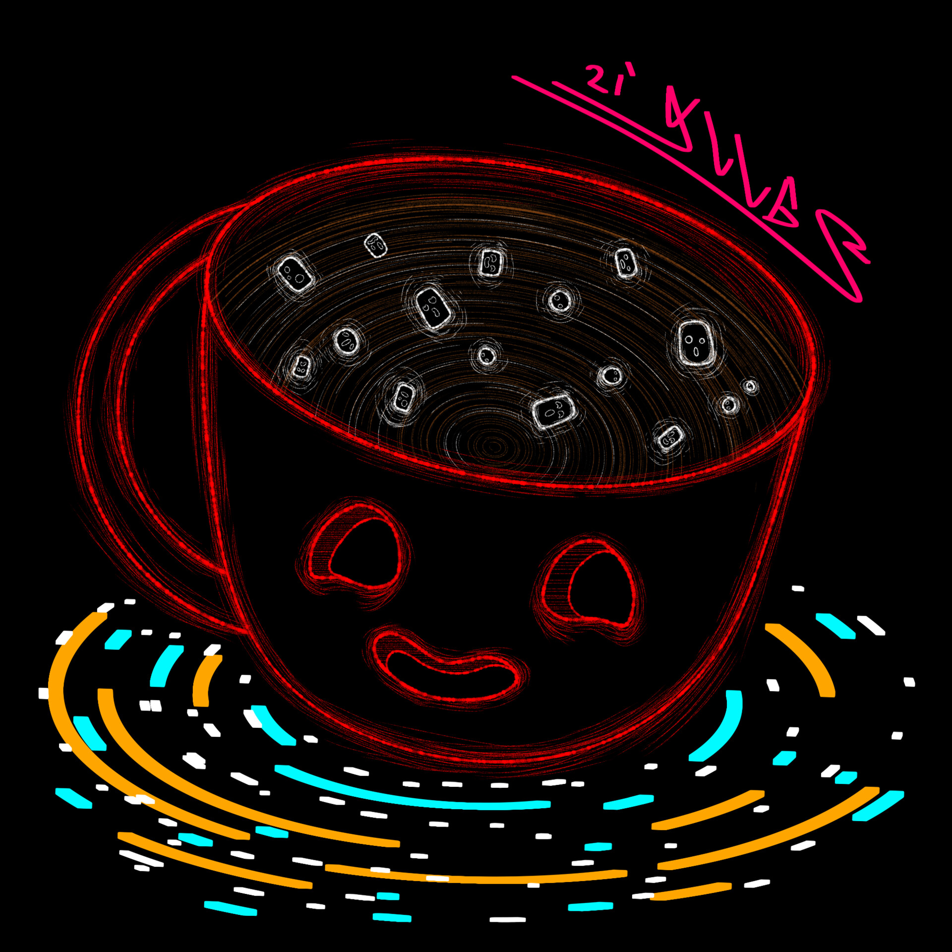 ArtStation - "Hot Choco-loco Chaos"