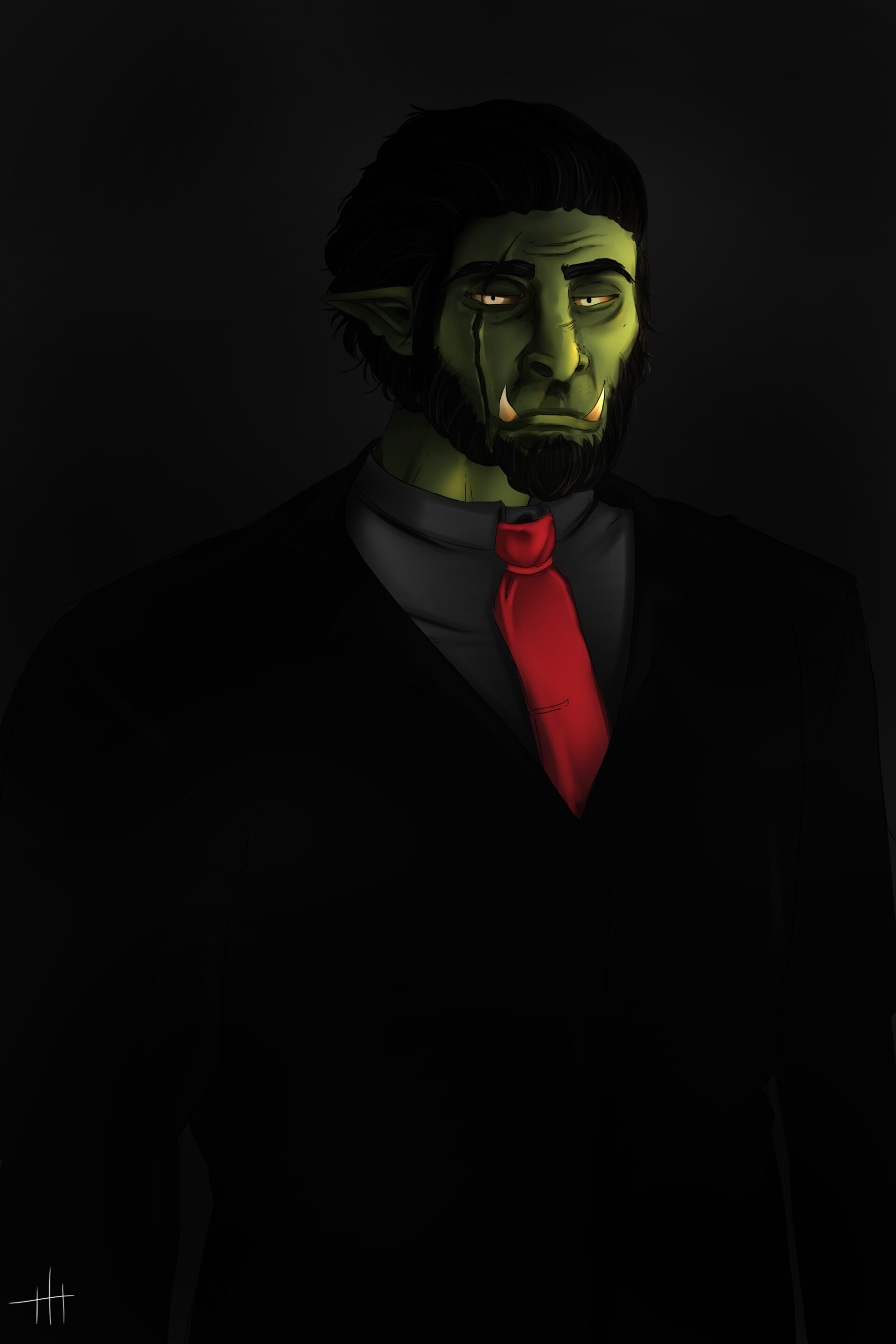 ArtStation - Fancy Ork