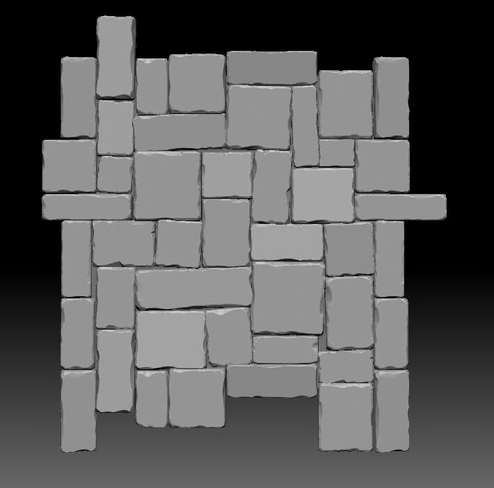 caponeart - Stylized Texture Exploration : Temple Floor