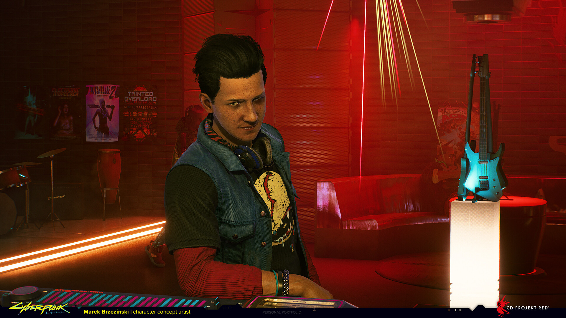 Marek Brzezinski - Steve - character design - Cyberpunk 2077