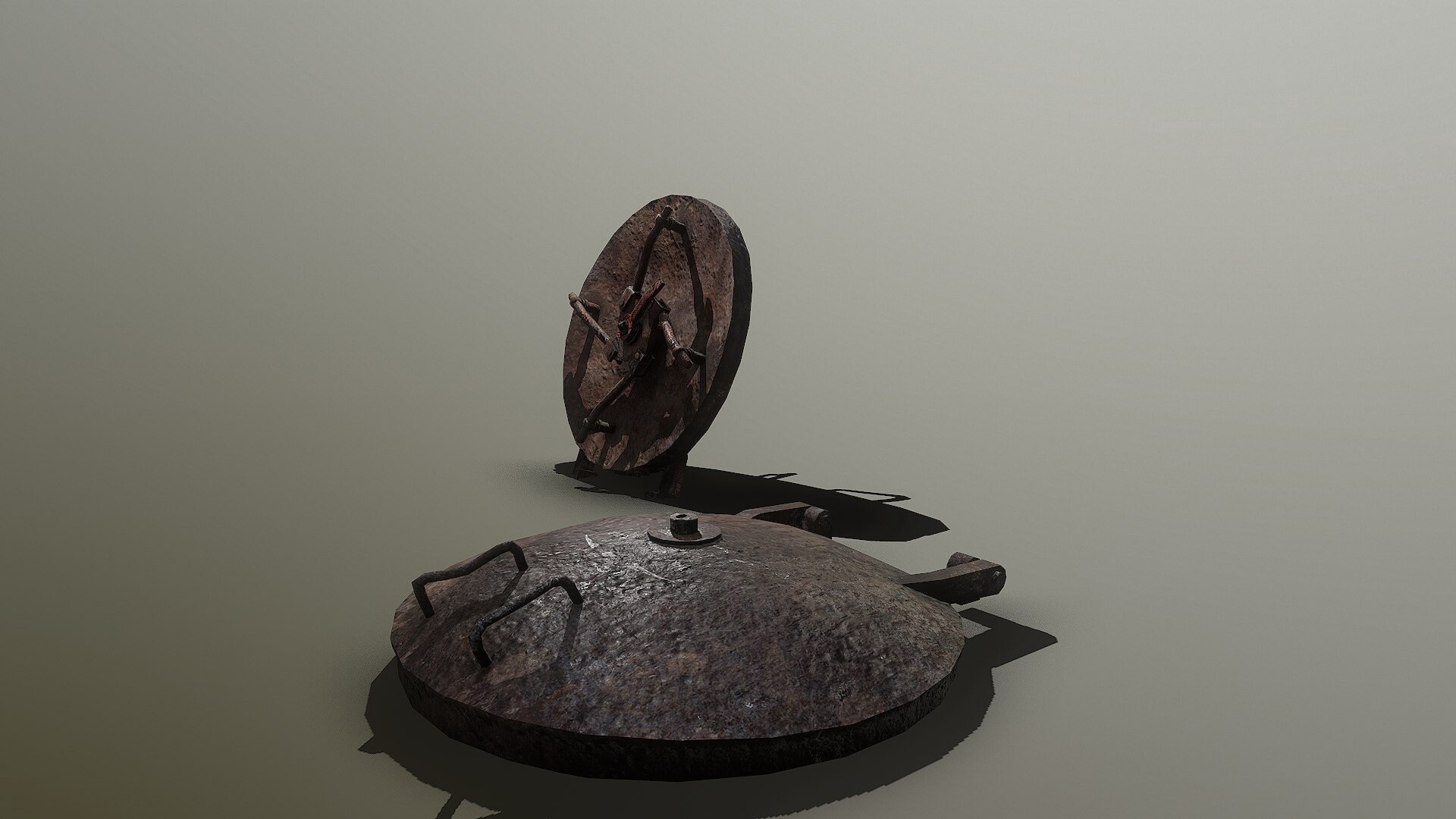 ArtStation - Manhole cover prop