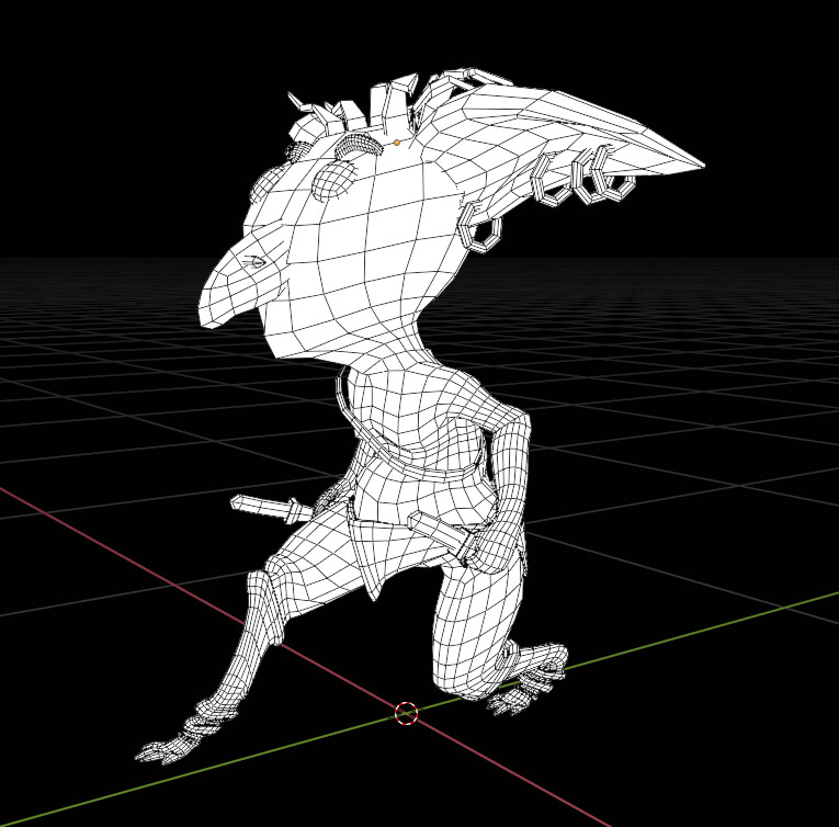 Justin Jattke - Goblin and Spider - Low Poly animated Game assets