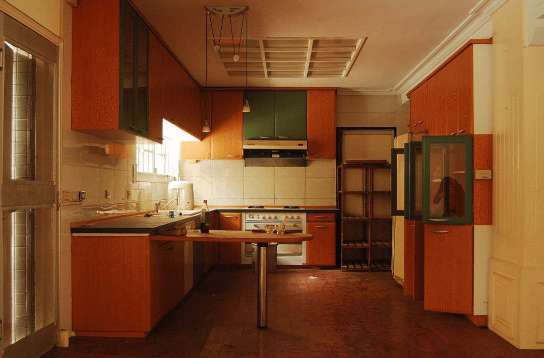 Nevin Cheng - Dilapidated kitchen