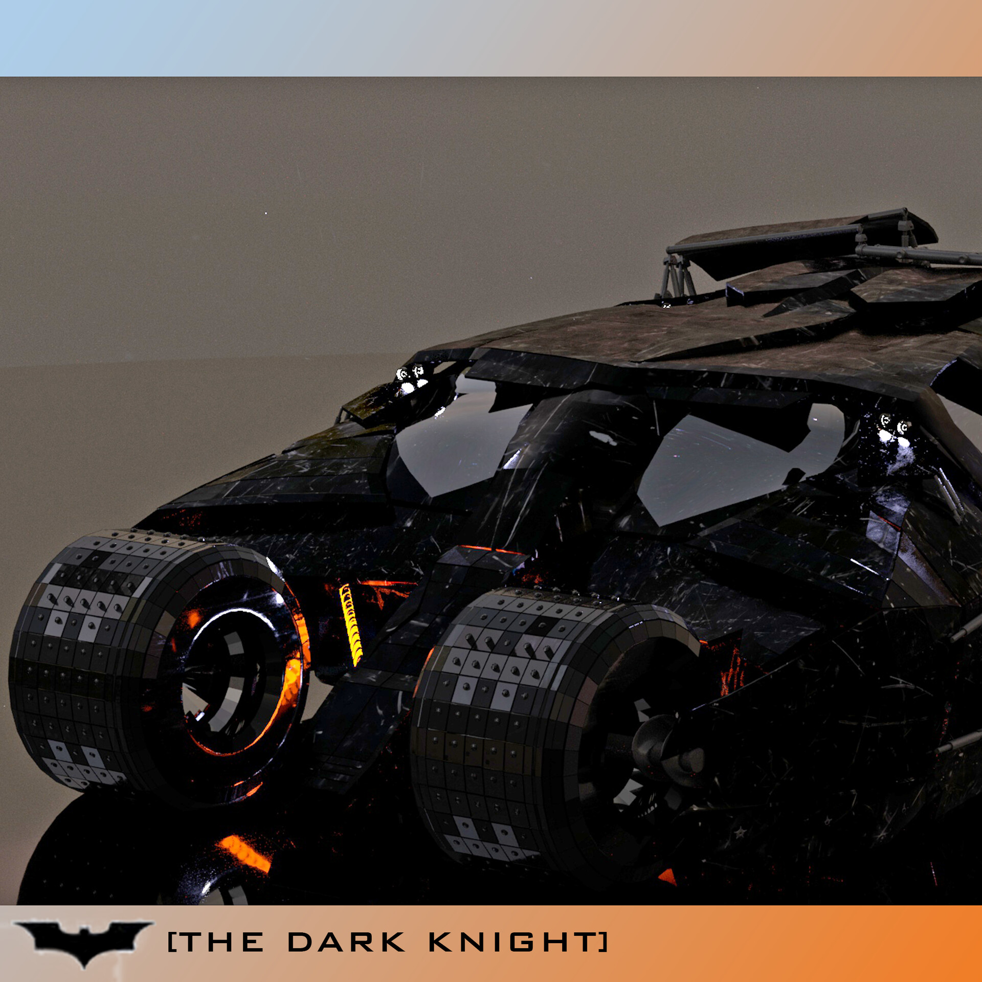 ArtStation - Batmobile (The Dark Knight)
