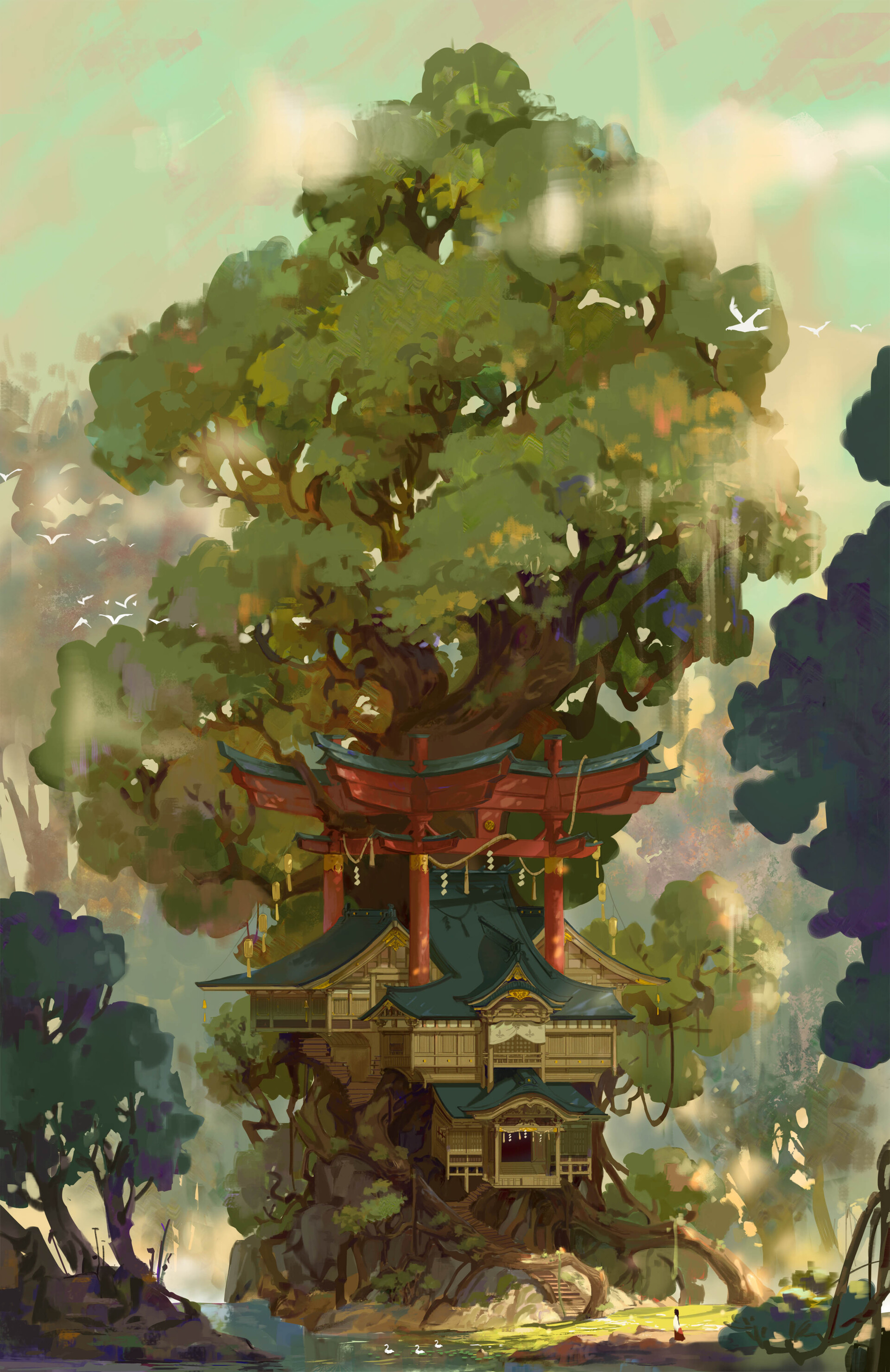 ArtStation - Forest of Giant Trees