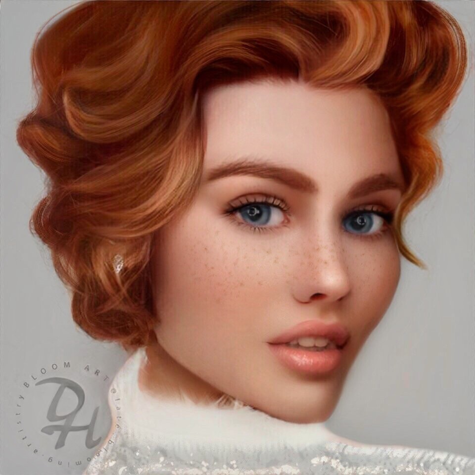 DanaH - Old Art, Redone.