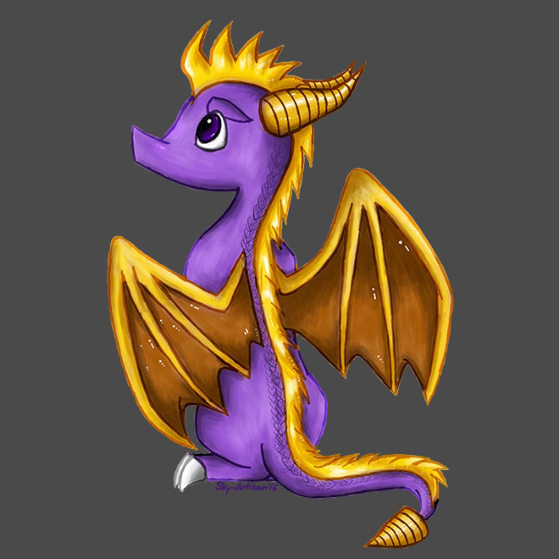 ArtStation - Spyro the dragon