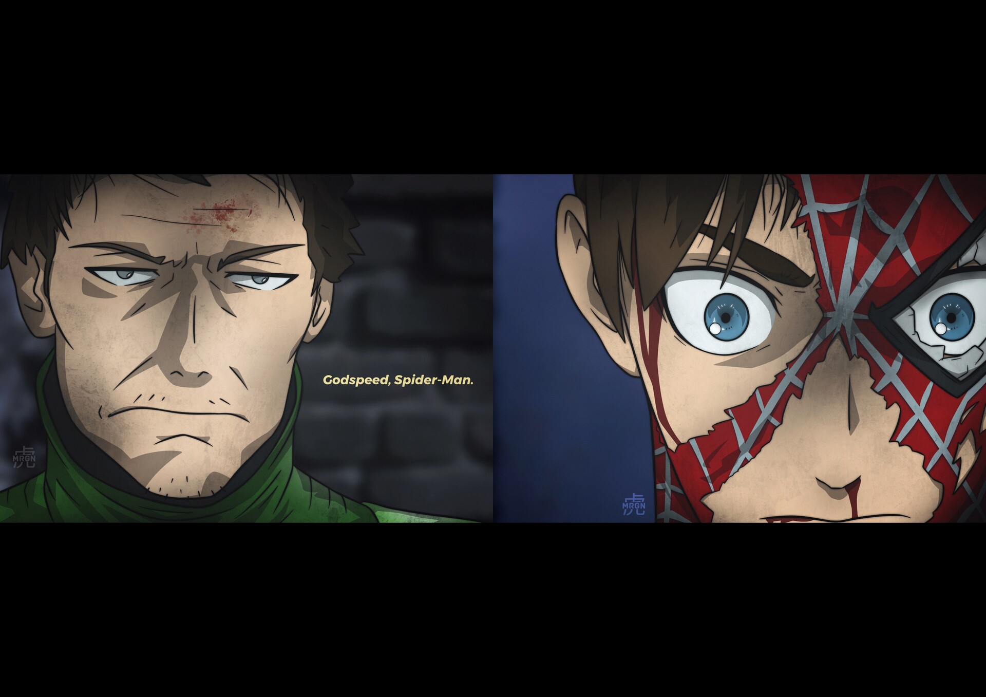 ArtStation - Godspeed, Spider-Man.
