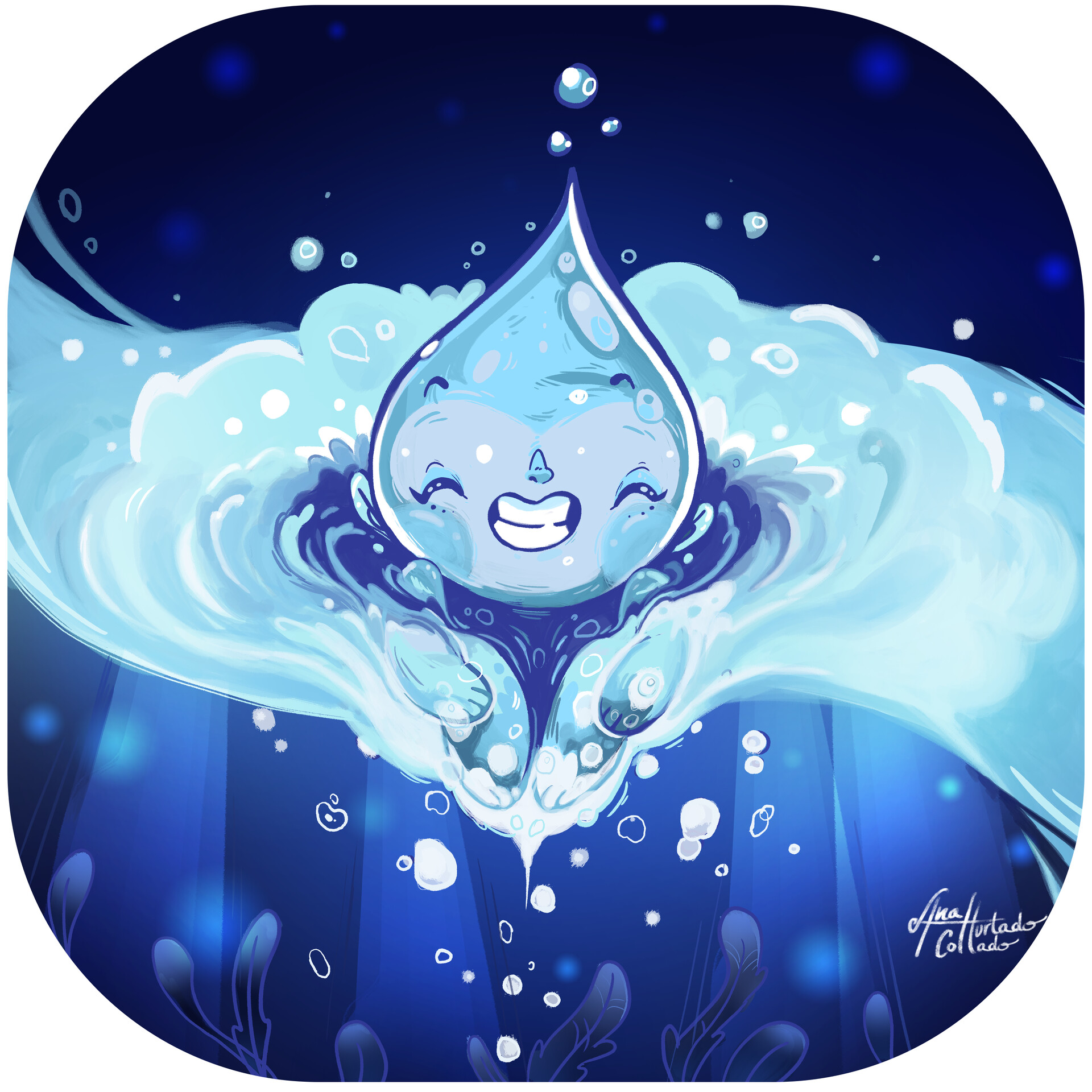 ArtStation - Water drop