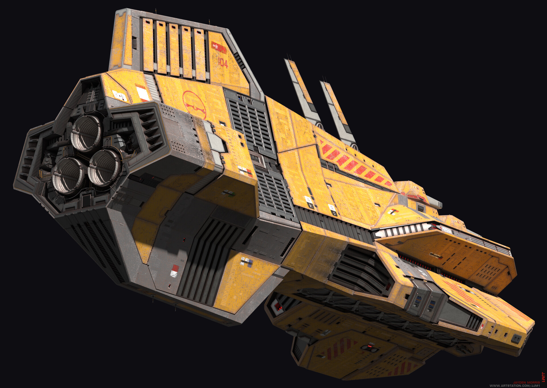 Jayden Morris - Homeworld - Taiidan Destroyers