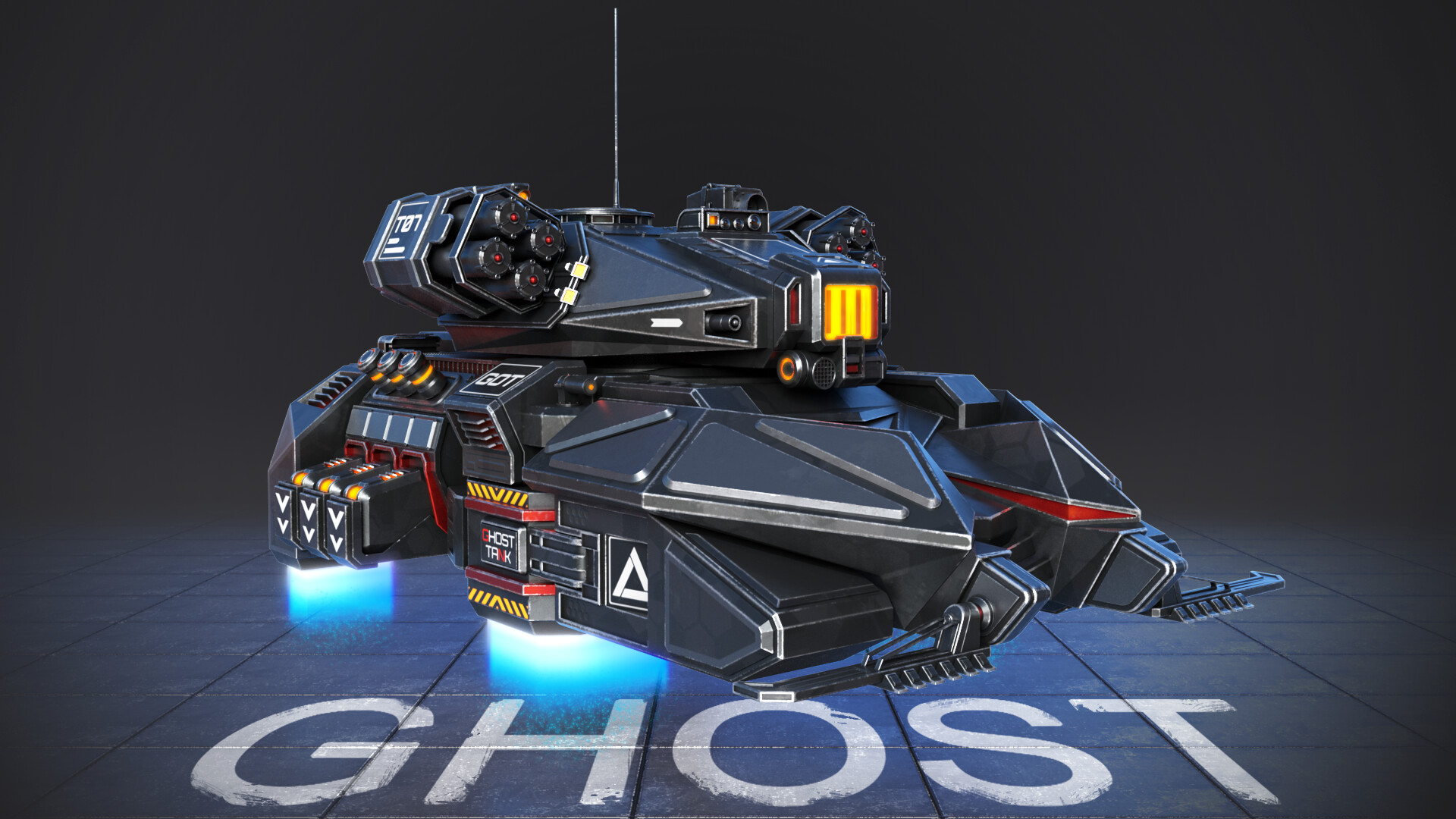 ArtStation - Flying tank