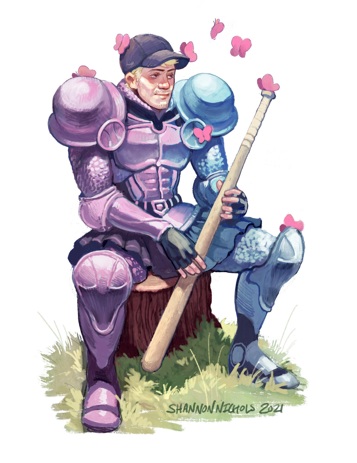 Shannon Nichols - Baseball Knight Color Concept V1