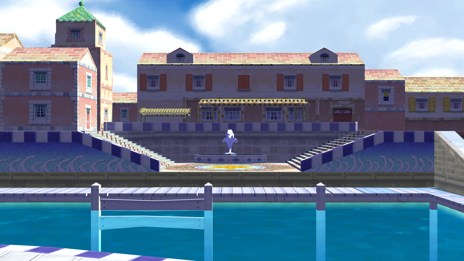 Lilothestitch16 - [MMD] Delfino Plaza (Super Smash Bros. Brawl)