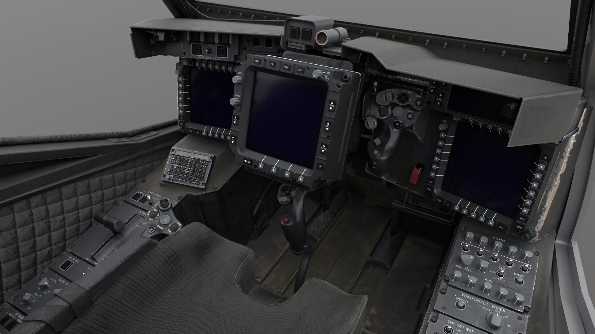 Marek Grzejszczak - AH-64D Apache Cockpit