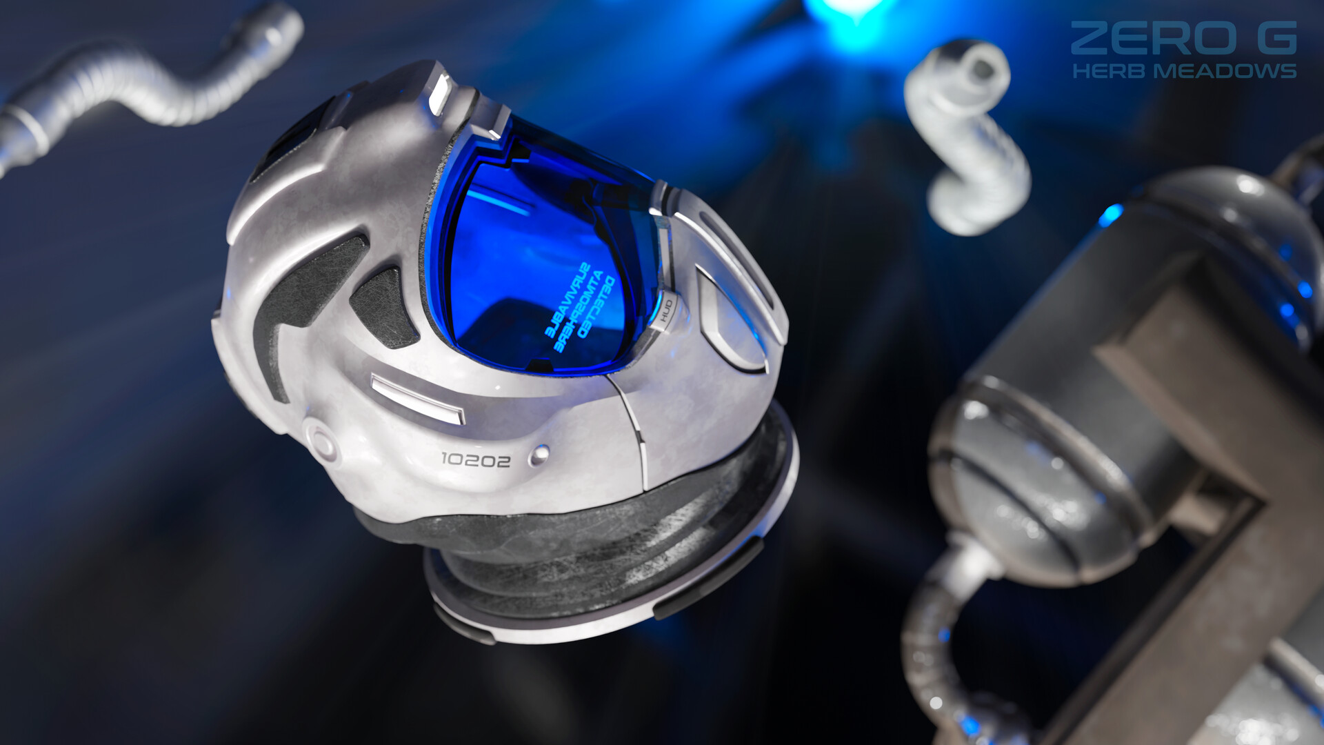 ArtStation - ZERO G HELMET