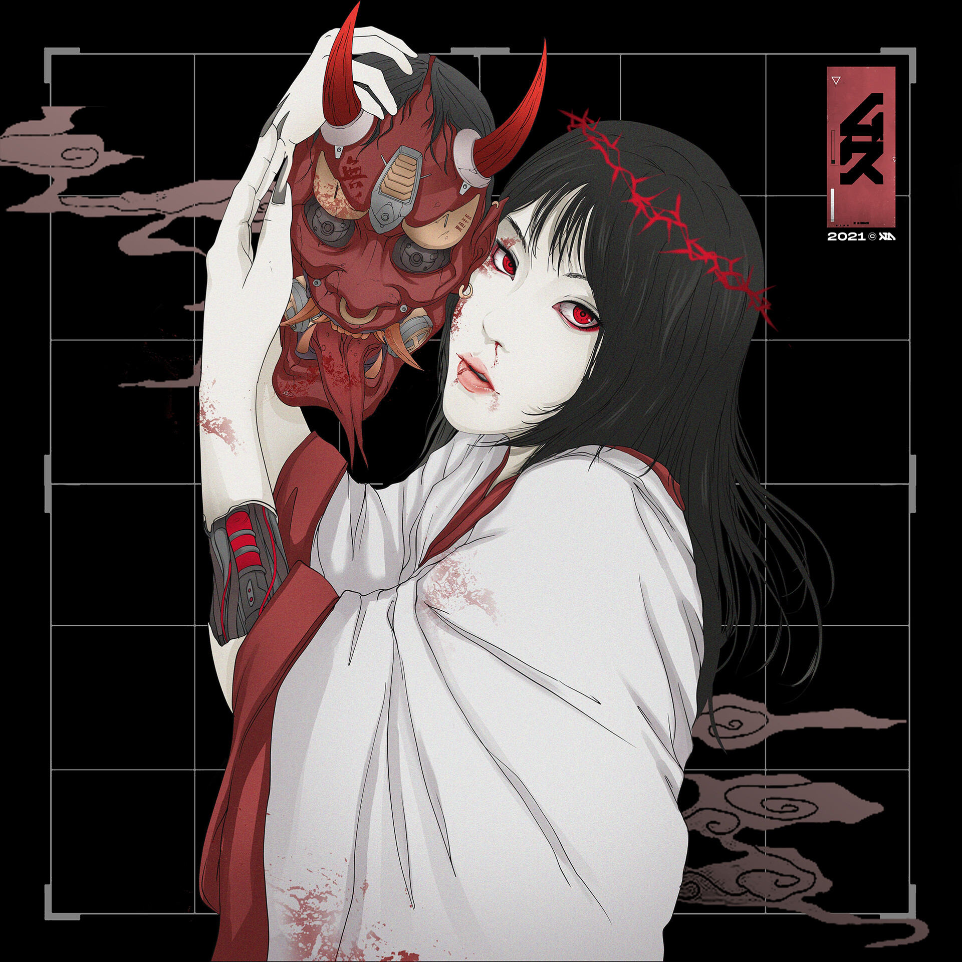 ArtStation - “Akuma no yami”-悪魔の闇