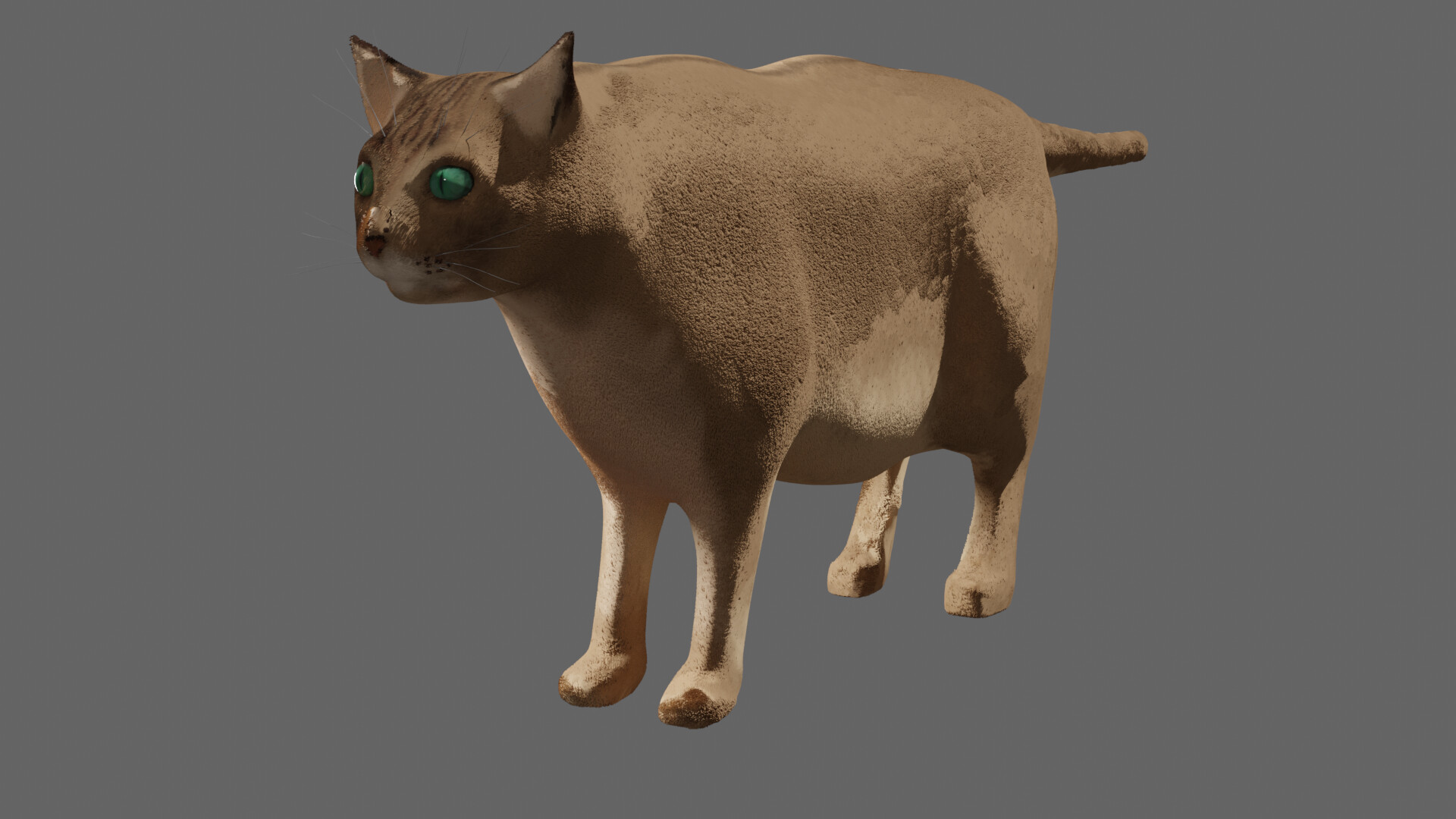 ArtStation - Fat cat - Learning Project