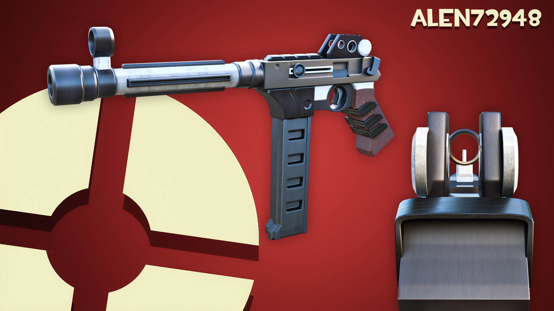 ArtStation - TF2 SMG