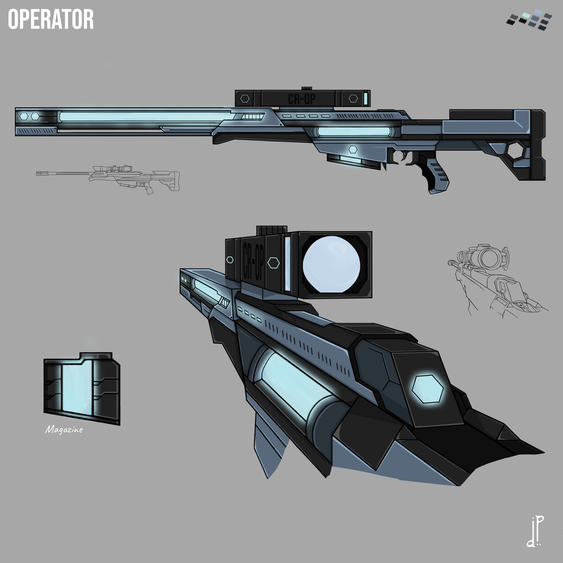 David Dembe - VALORANT Cryo Collection Fan Concept