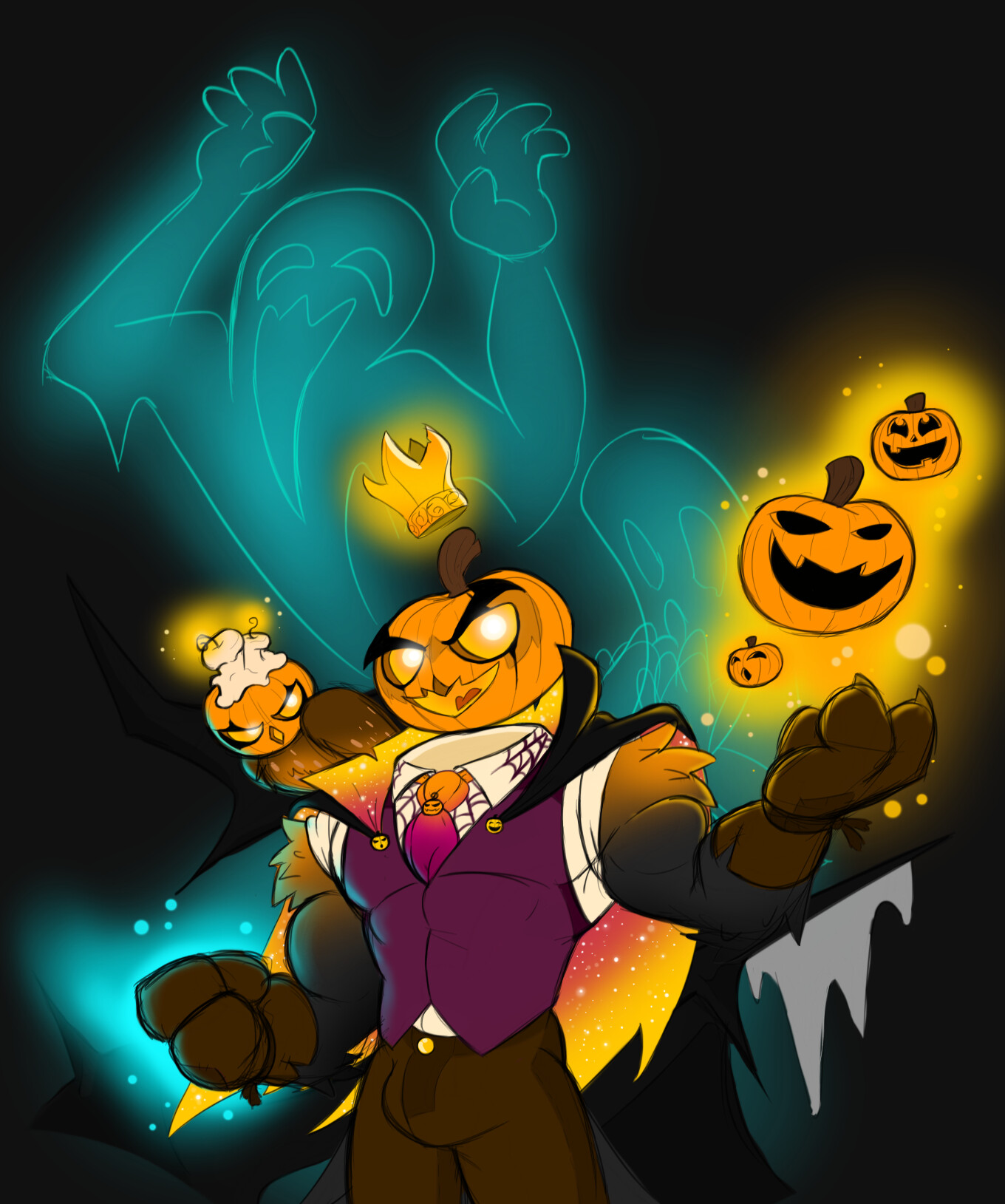 ArtStation - Oww, The Halloween King.