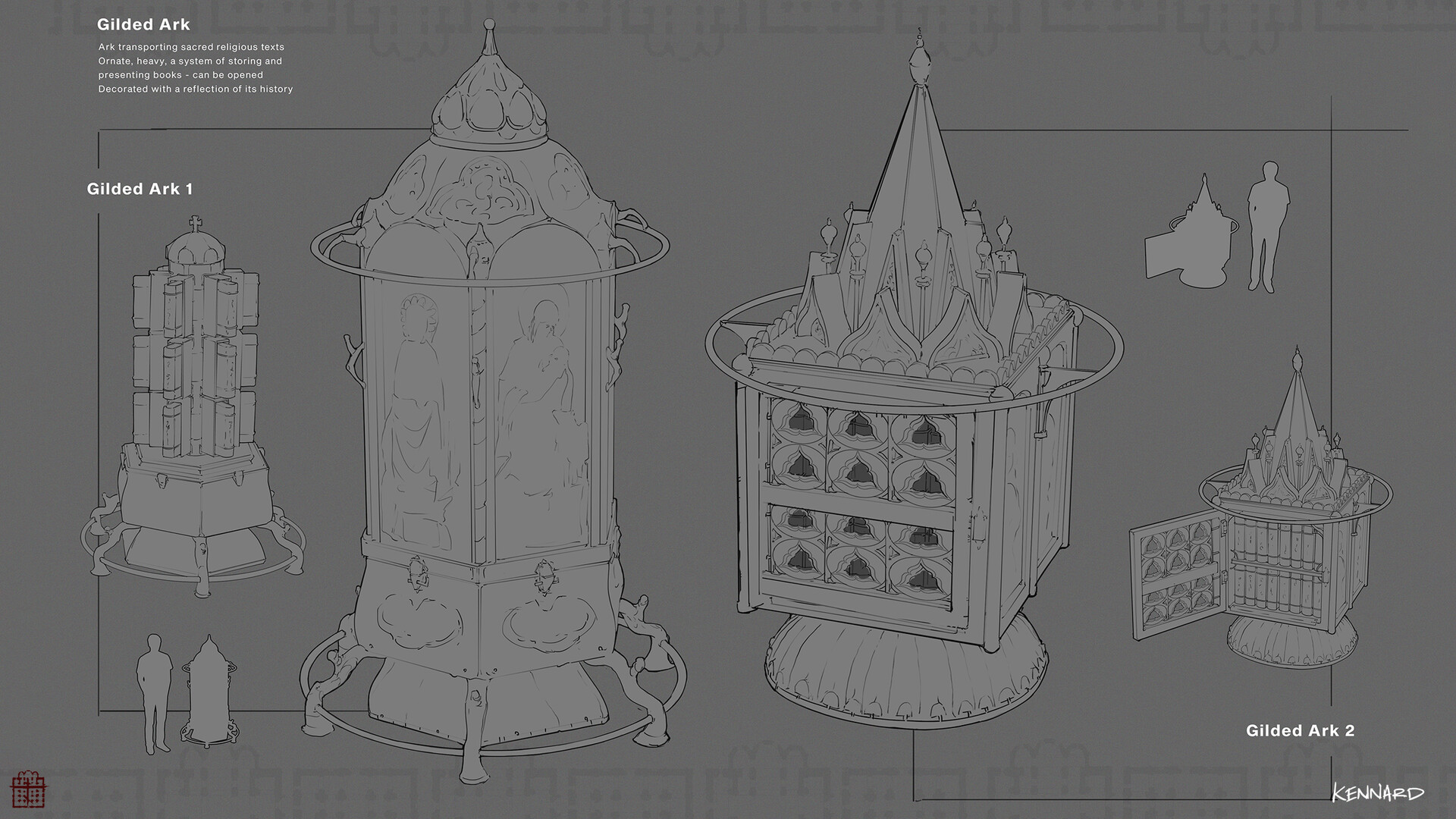 Kennard Chin - The Seven: Gilded Ark Design