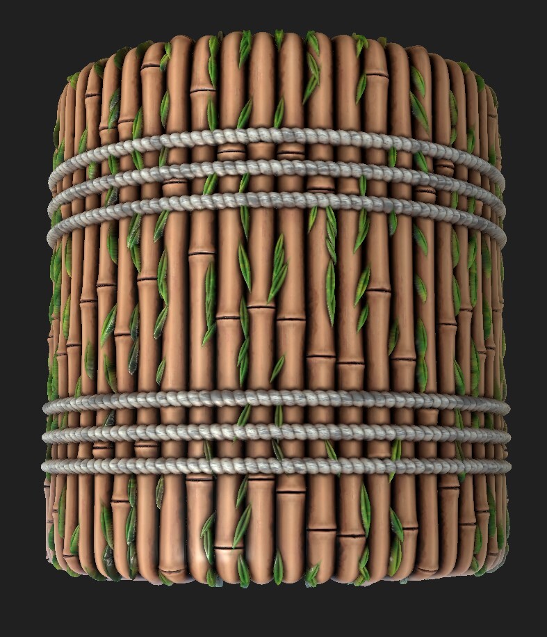 ArtStation - Dynamic Bamboo Substance