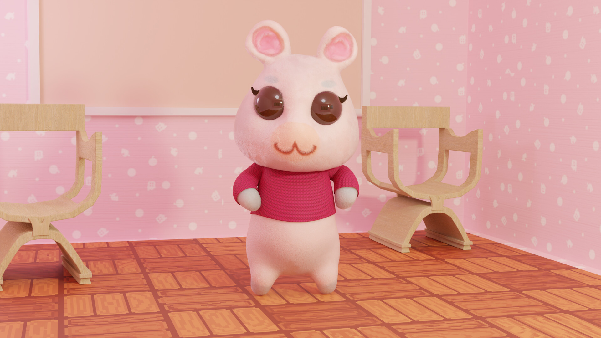 ArtStation - Flurry from Animal Crossing