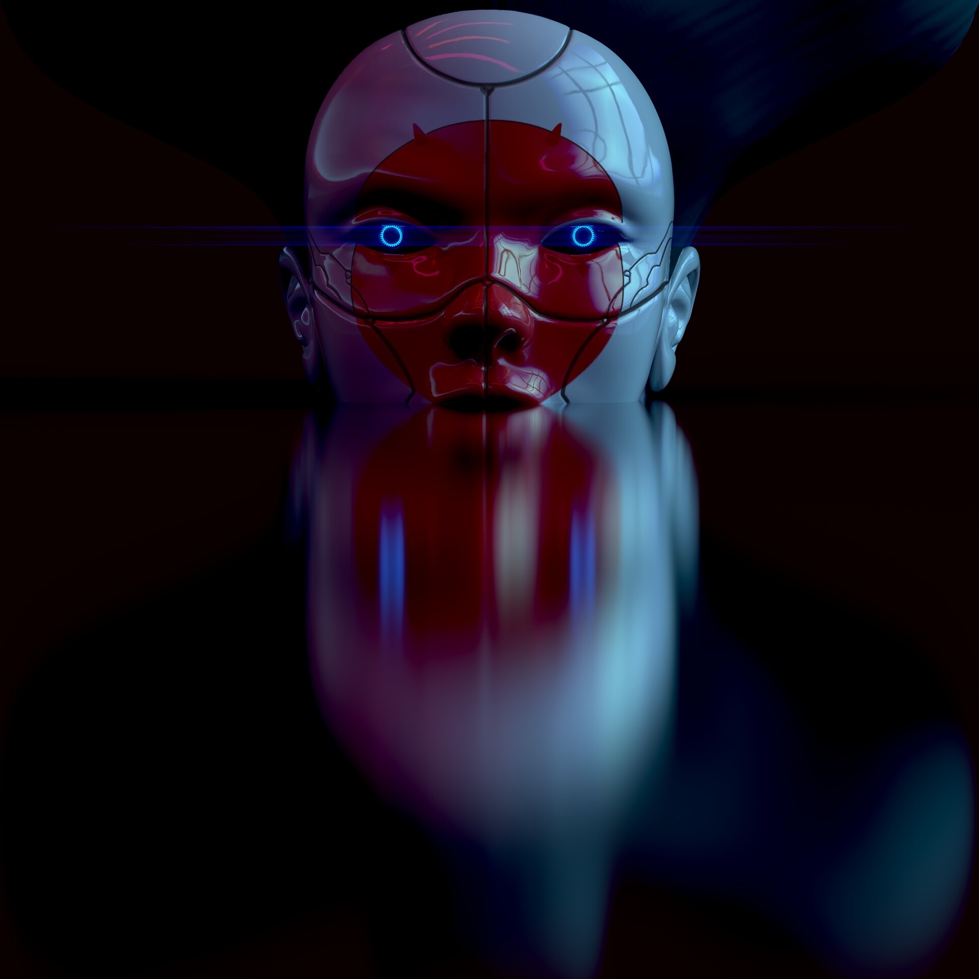 ArtStation - Birth of a Cyber Geisha