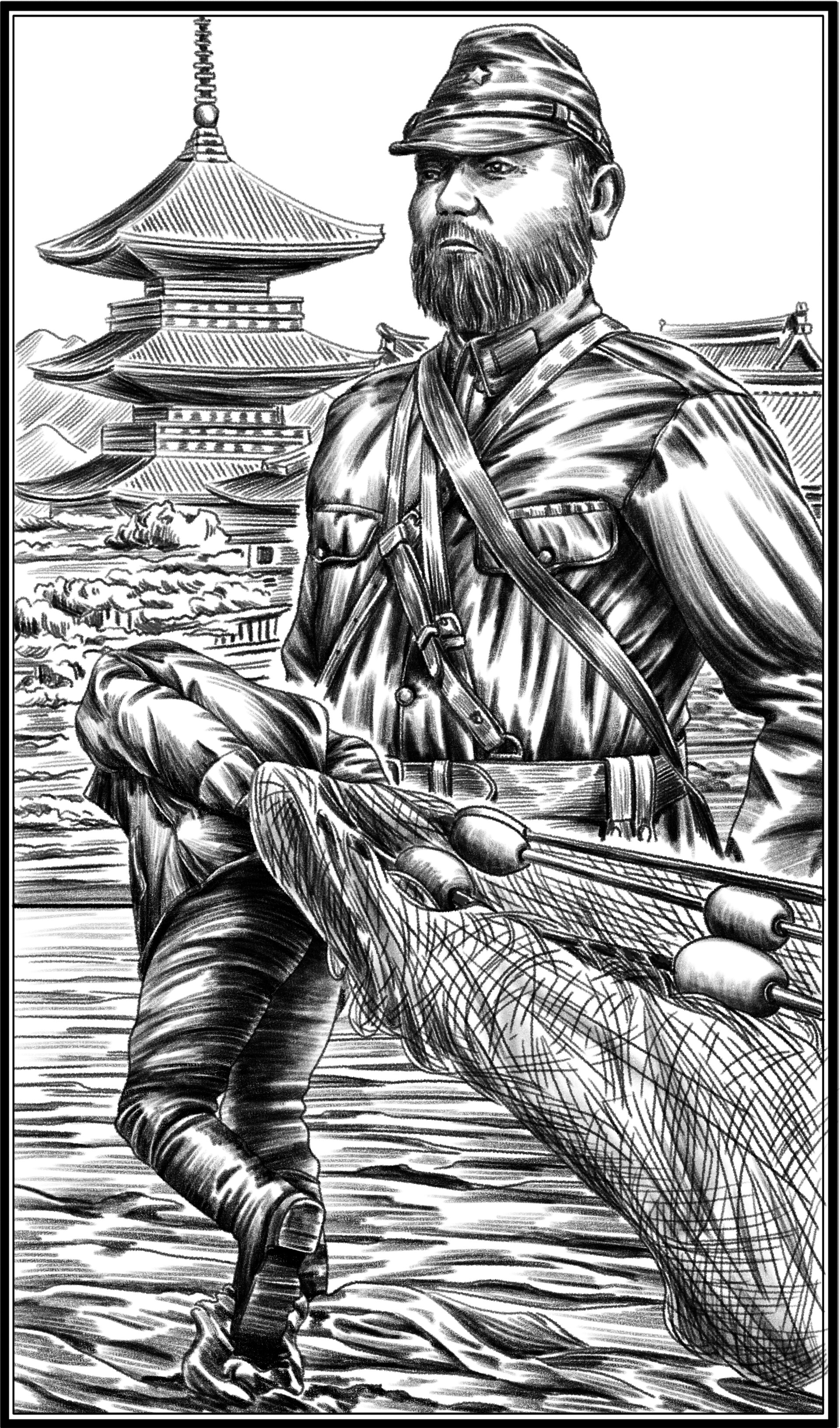ArtStation - The fisherman became a soldier