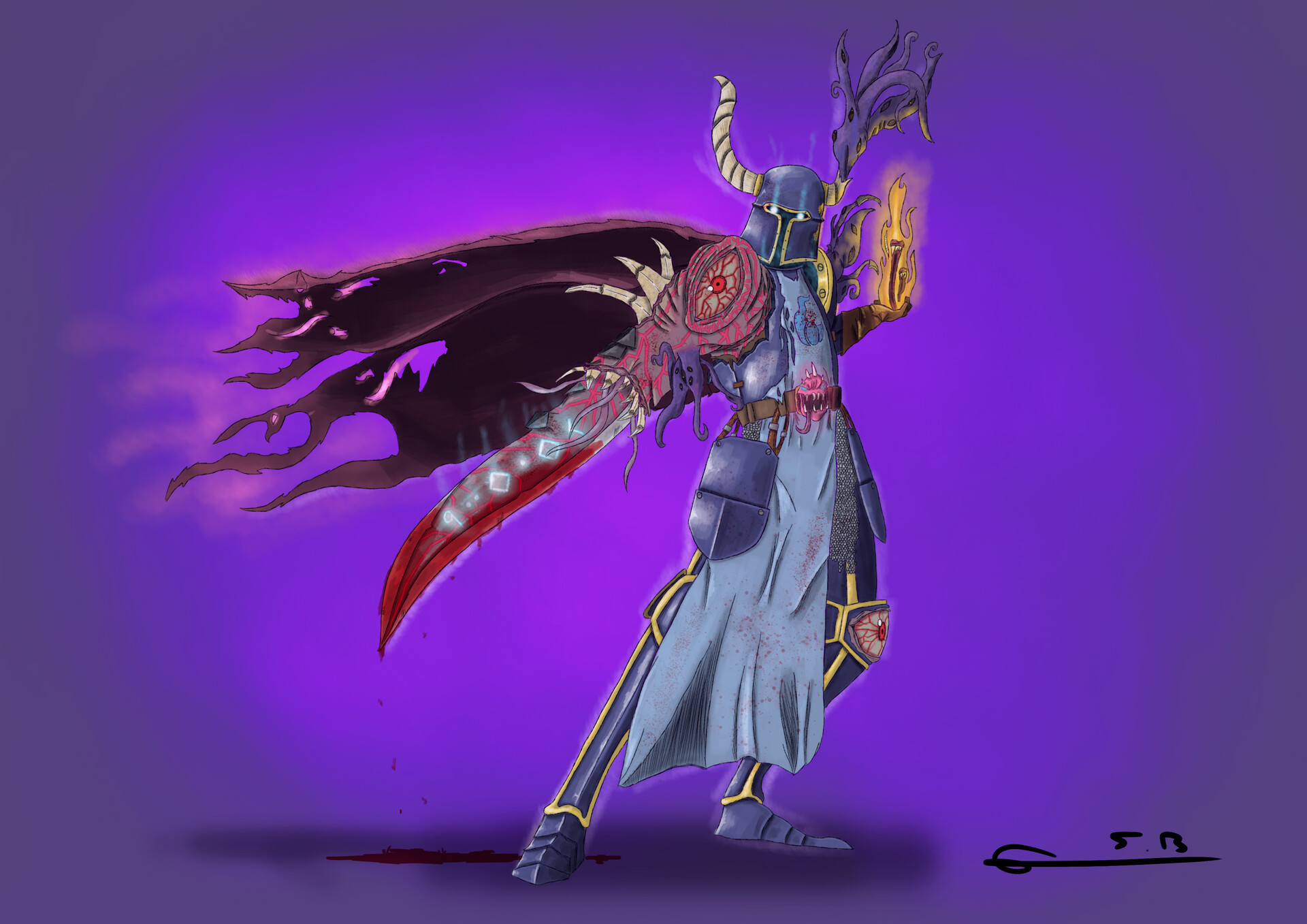 ArtStation - Champion of Tzeentch