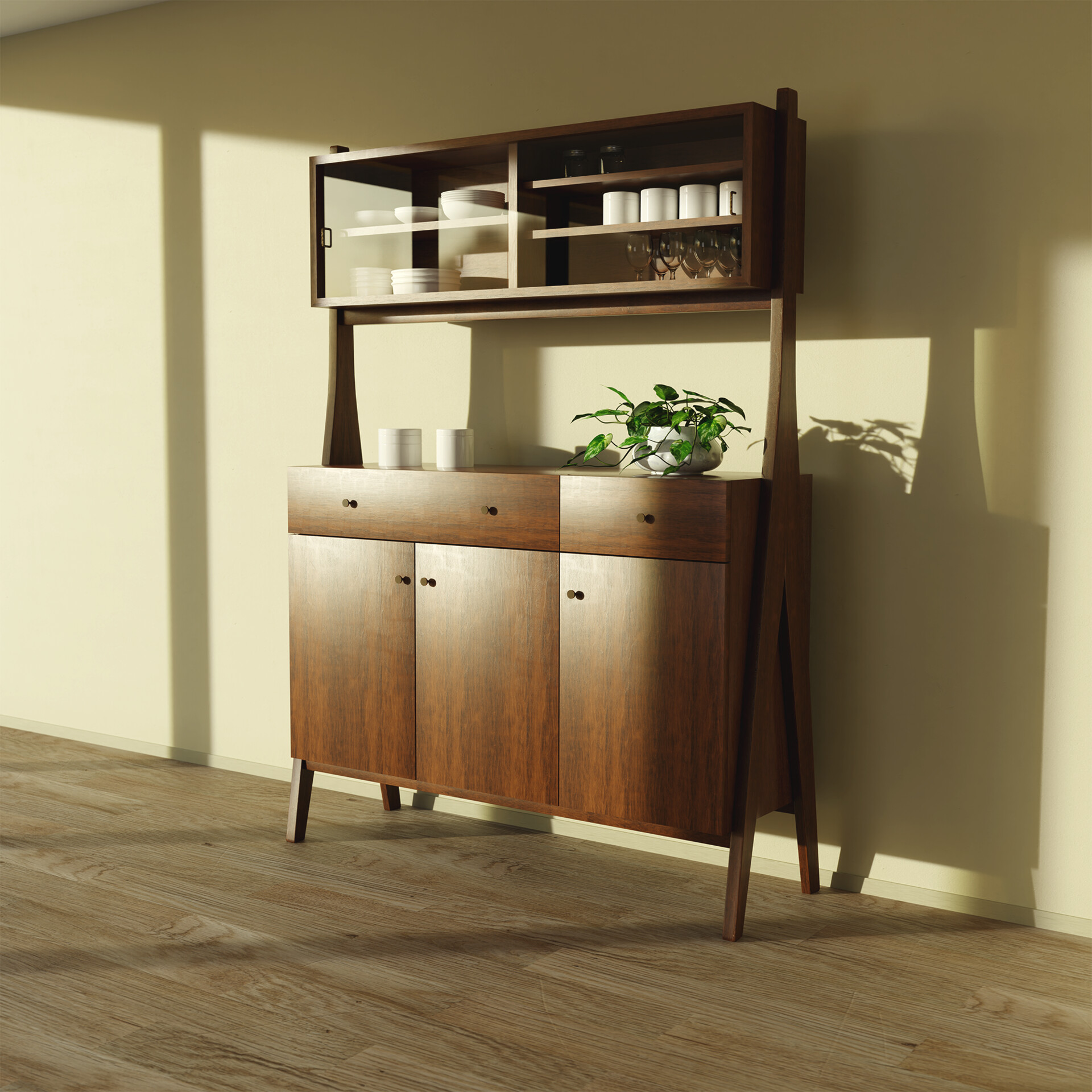 ArtStation - Cabinet Enjoying the Sunset